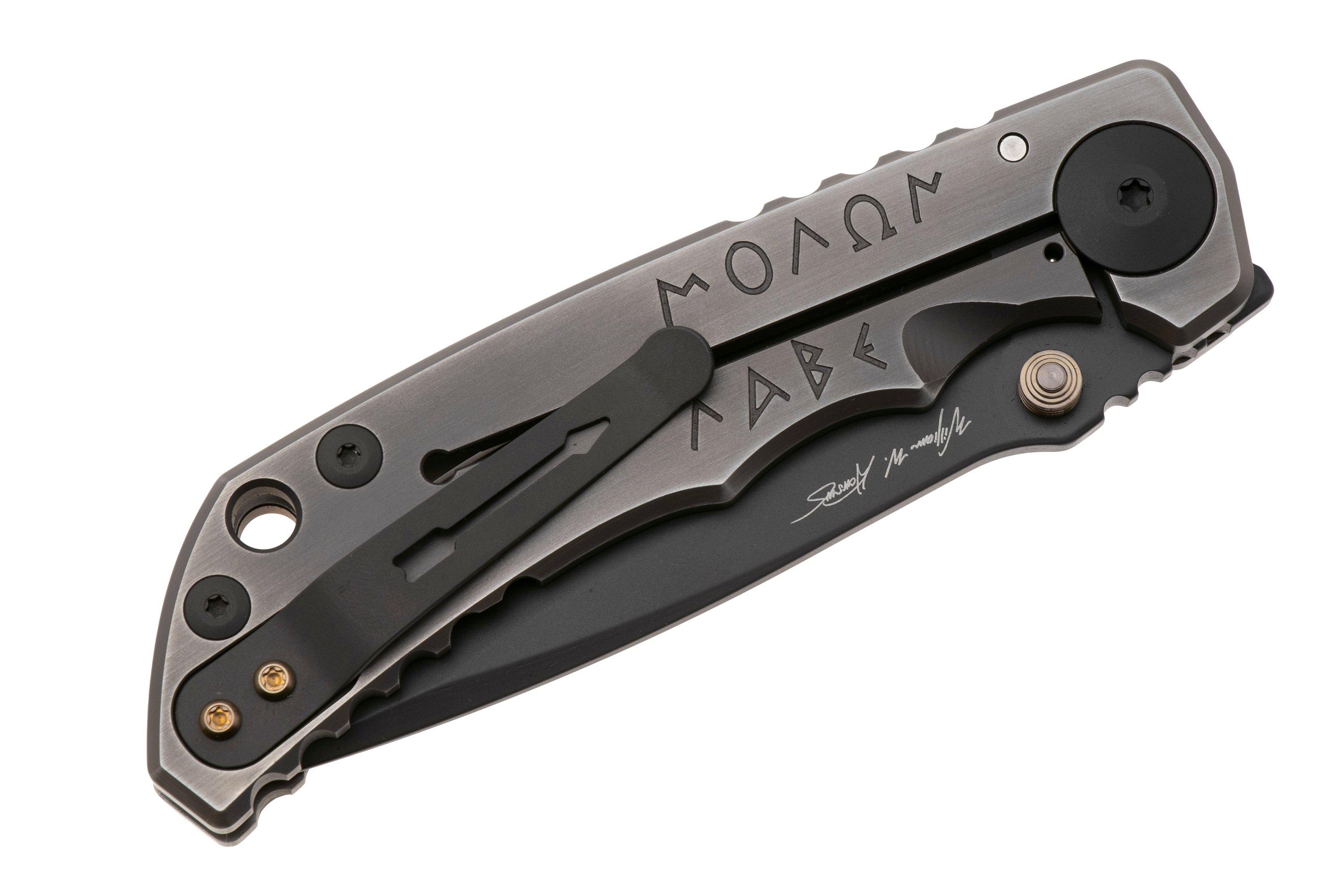 Spartan Blades Harsey Folder Spartan Battle USSF5SBAT, PVD MagnaCut ...