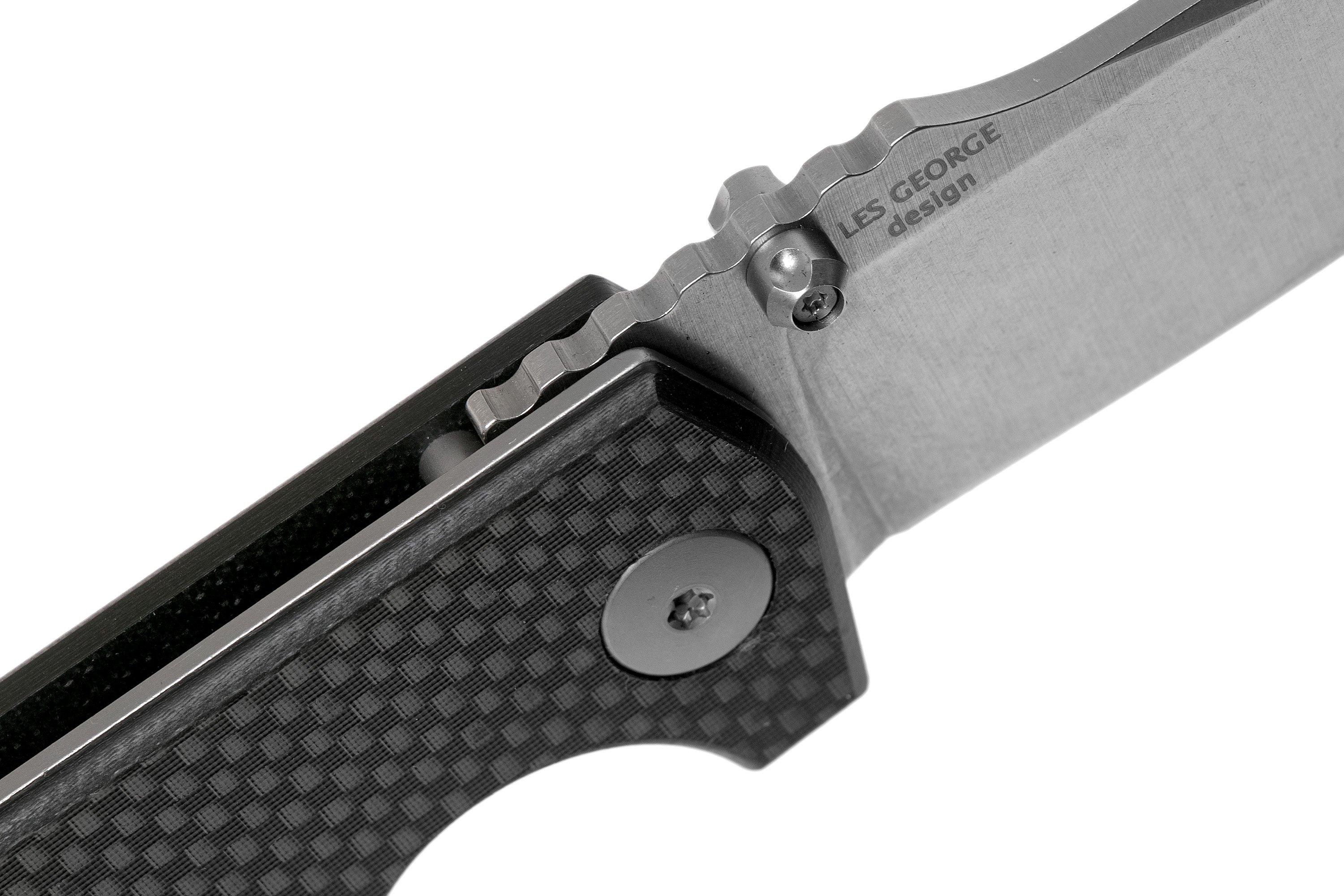 Spartan Blades Astor SFBL8CF Carbonfiber zakmes, Les George design ...