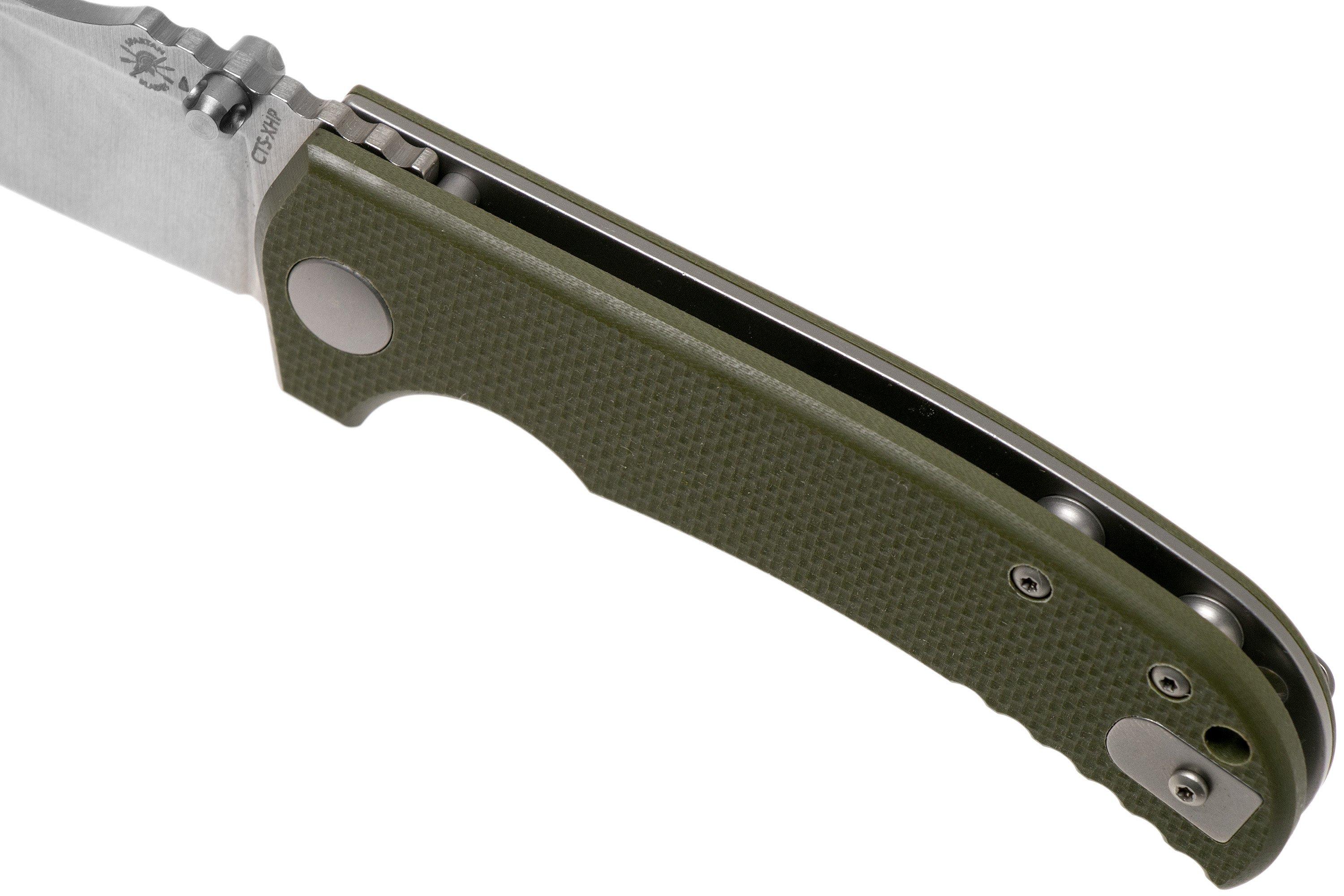Spartan Blades Astor SFBL8GR Green G10 pocket knife, Les George design ...