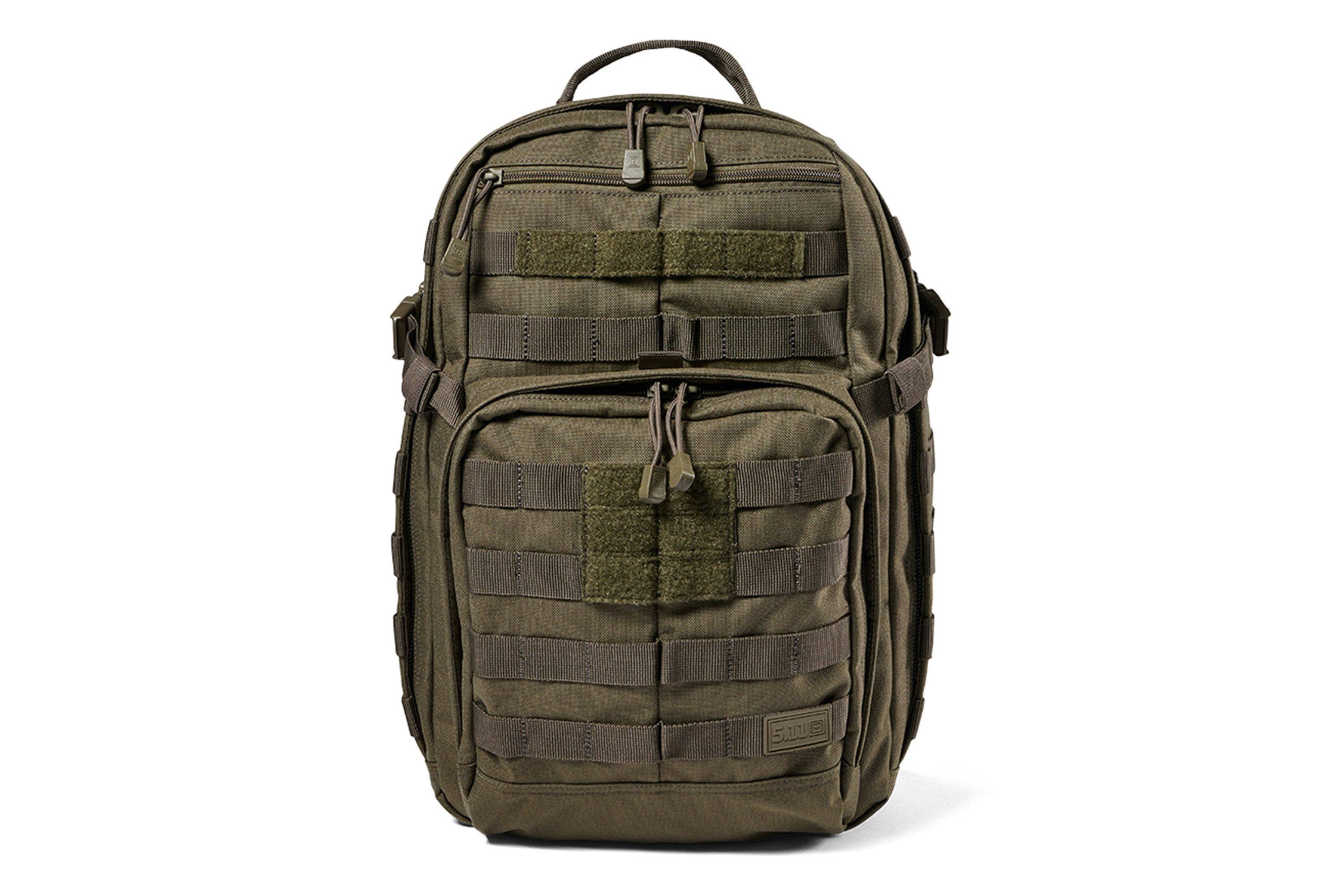 5.11 Rush 12 2.0 Backpack, verde oscuro, con red MOLLE | Compras con ...