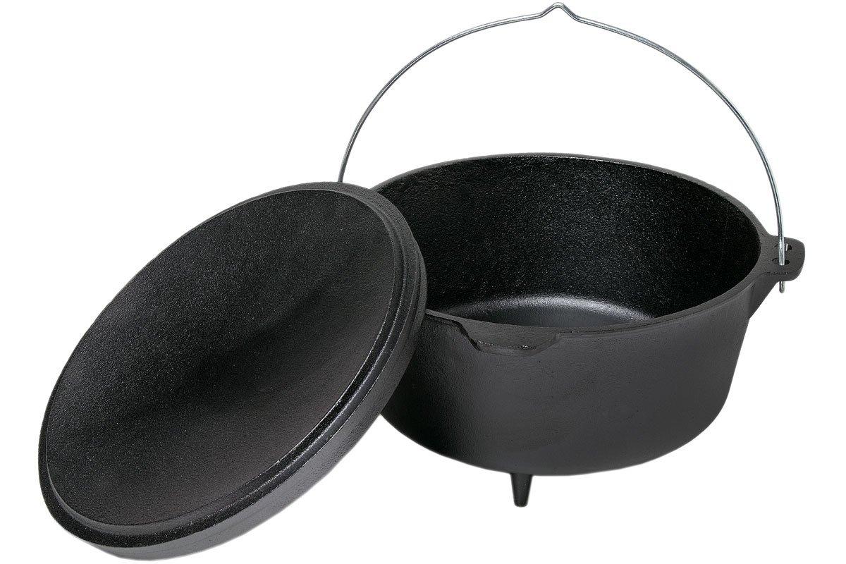 Valhal Outdoor Dutch Oven 8 litre with feet | Advantageously shopping ...