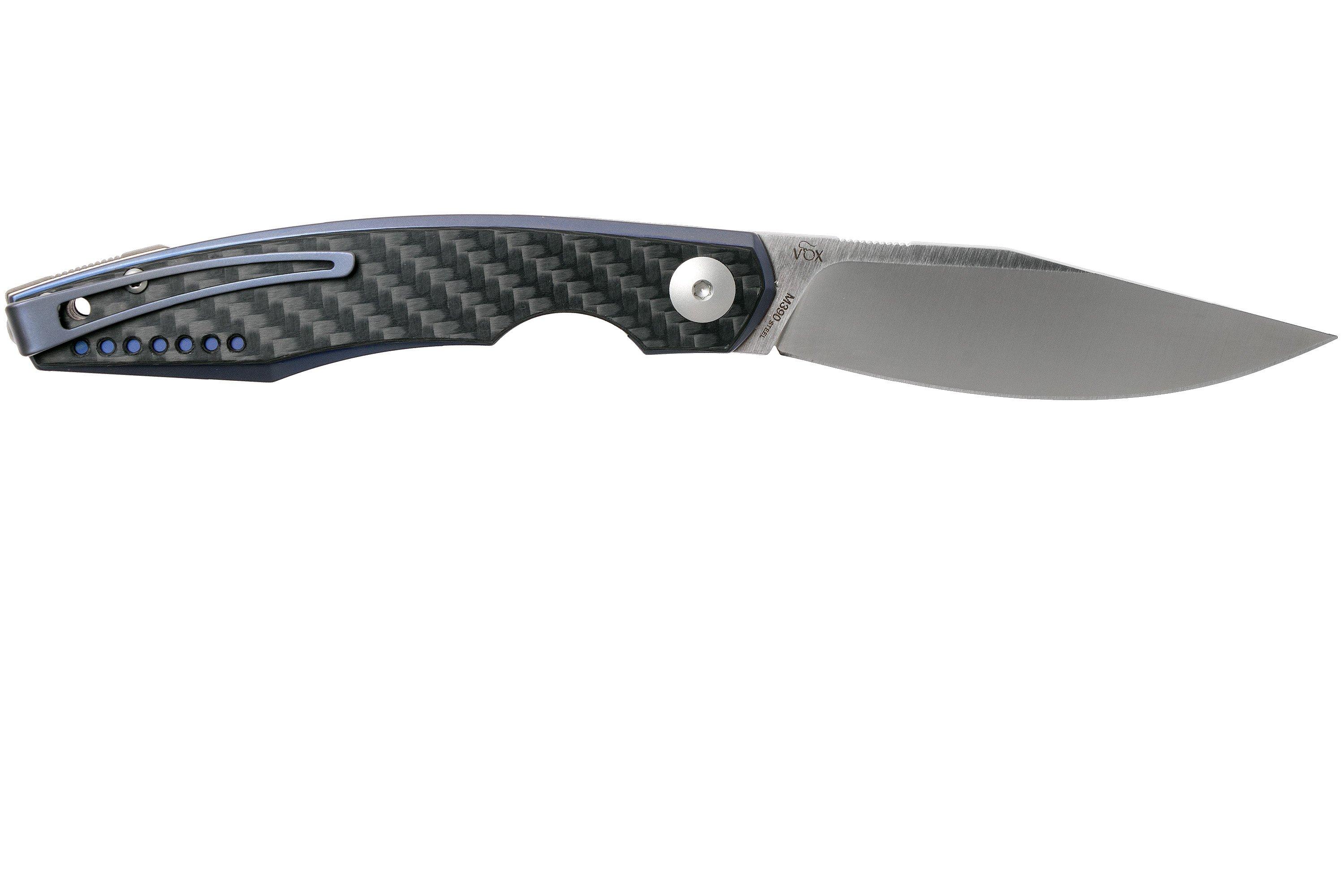 Viper Belone Carbon fibre, Blue Titanium 5970BLFC pocket knife, Jesper ...