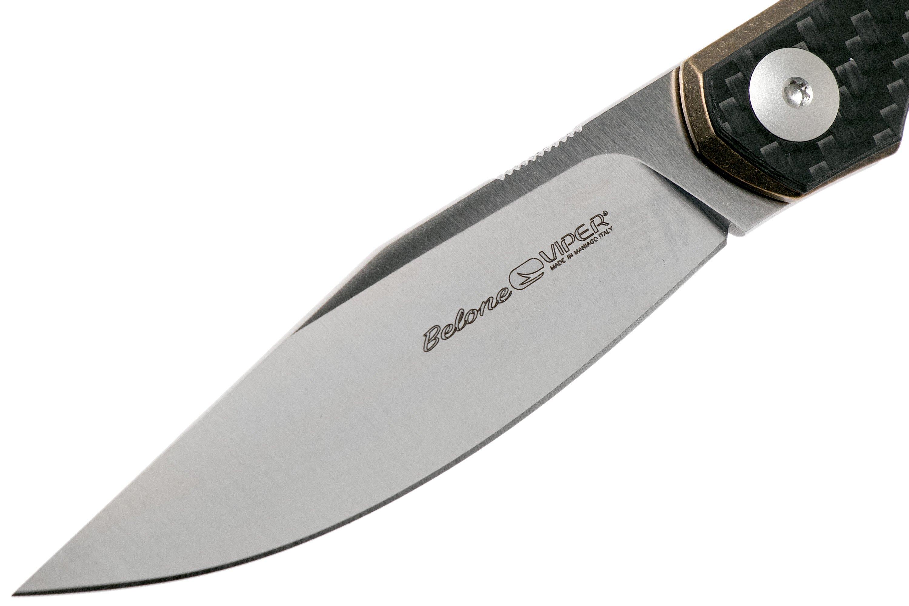Viper Belone Carbon fibre, Bronze Titanium 5970BRFC pocket knife ...
