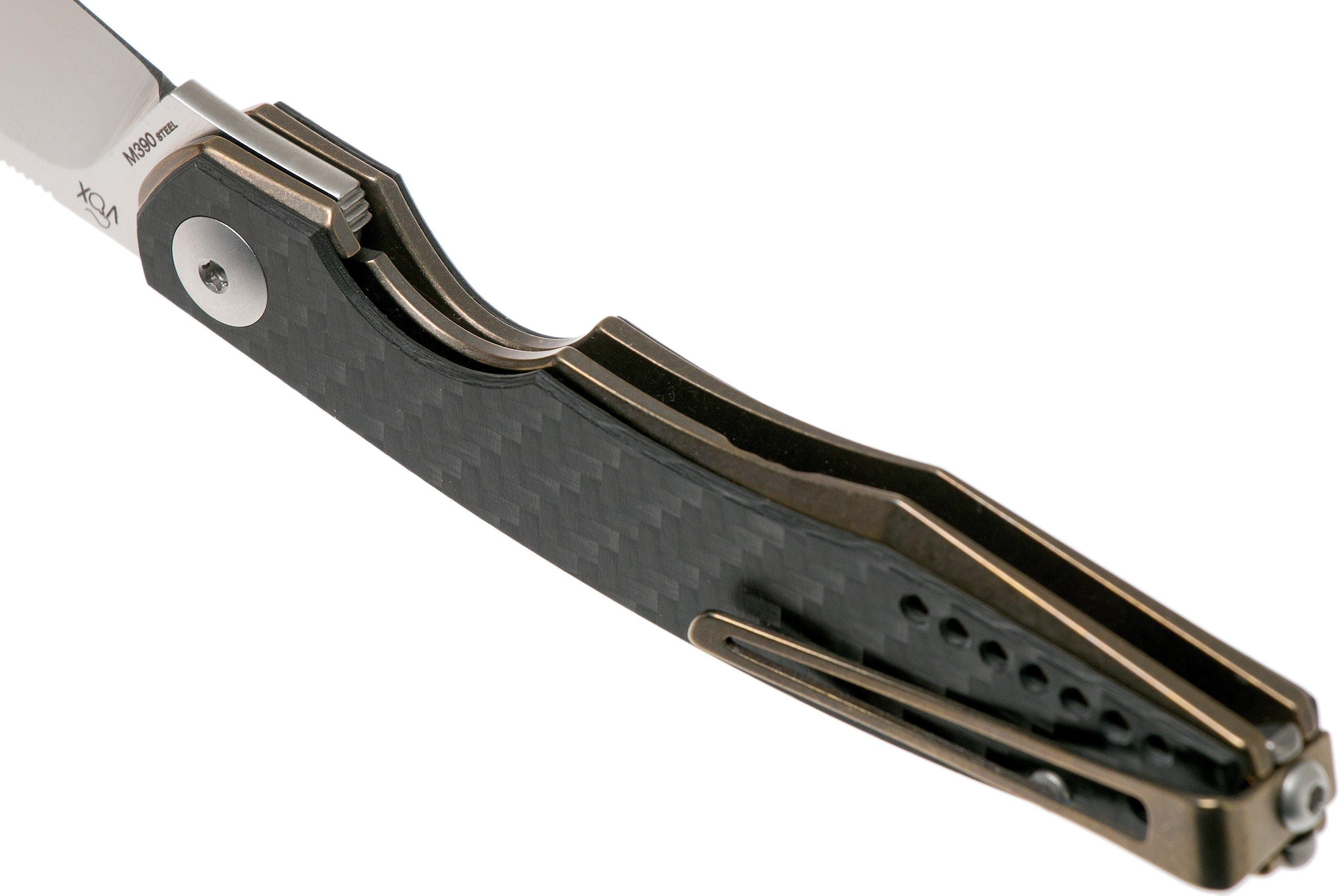 Viper Belone Carbon fibre, Bronze Titanium 5970BRFC pocket knife ...