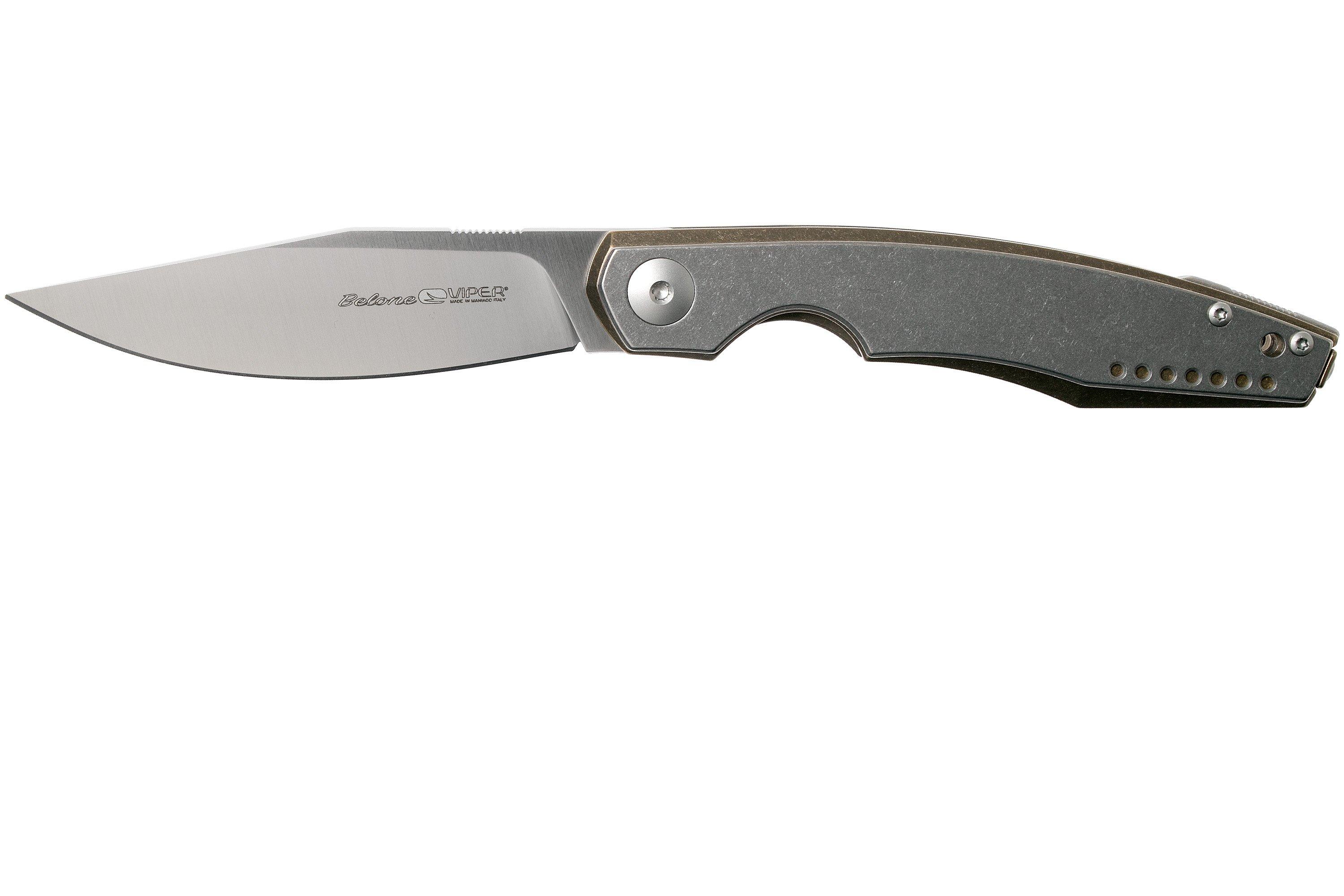Viper Belone Bronze Titanium 5970BRTI pocket knife, Jesper Voxnaes ...