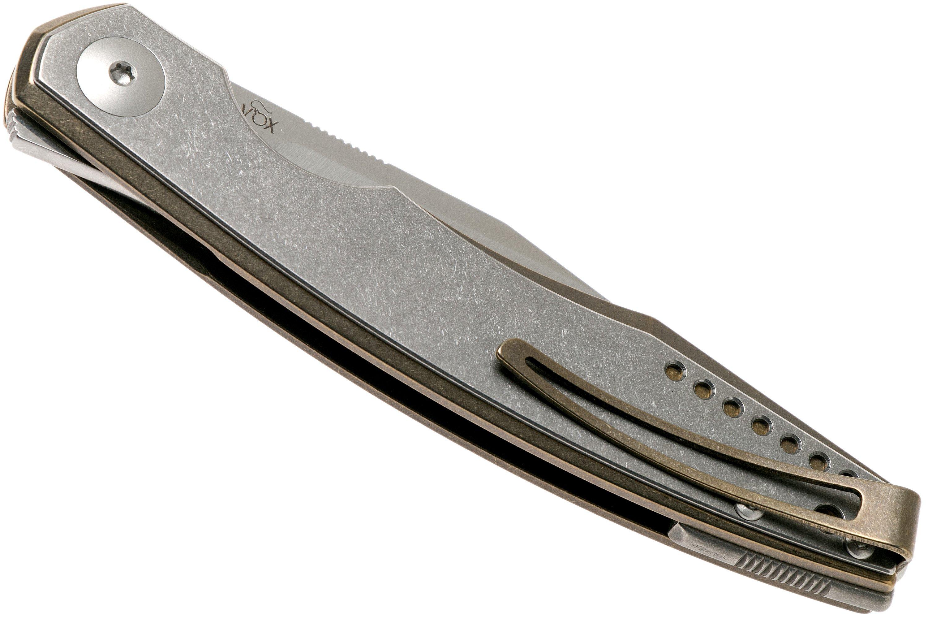 Viper Belone Bronze Titanium 5970BRTI pocket knife, Jesper Voxnaes ...