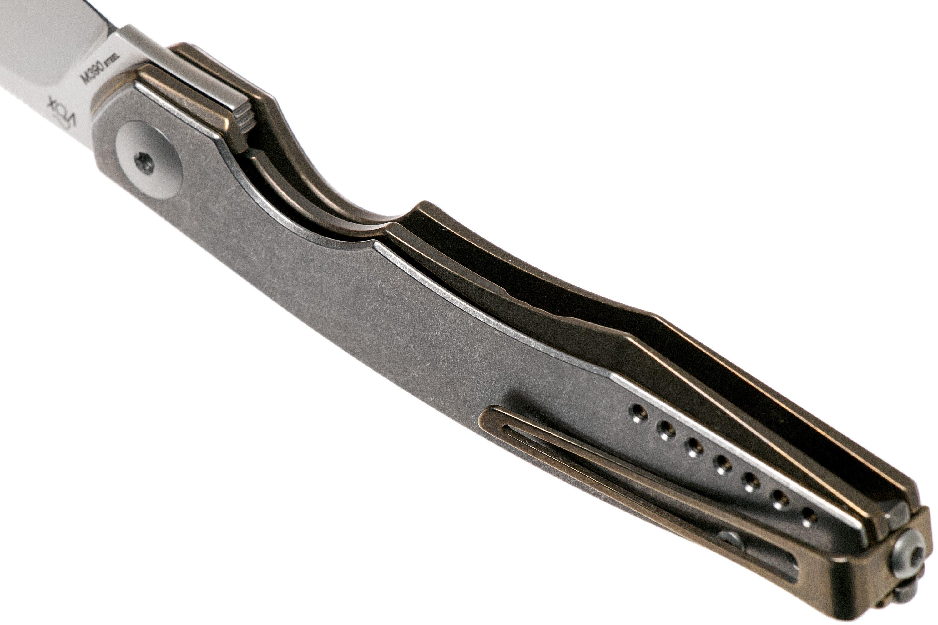 Viper Belone Bronze Titanium 5970BRTI pocket knife, Jesper Voxnaes ...