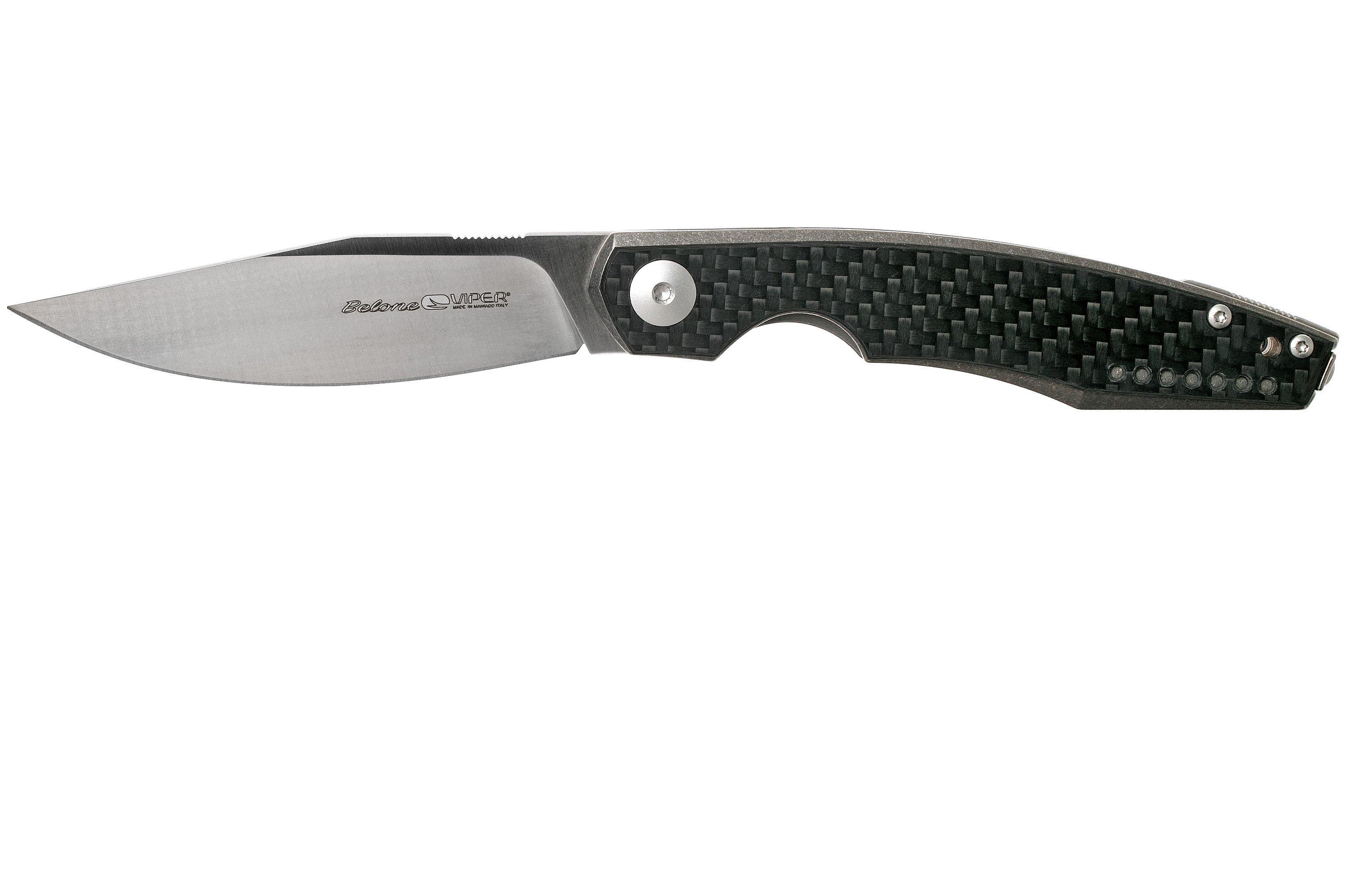 Viper Belone Carbon fibre, Titanium 5970TIFC pocket knife, Jesper ...