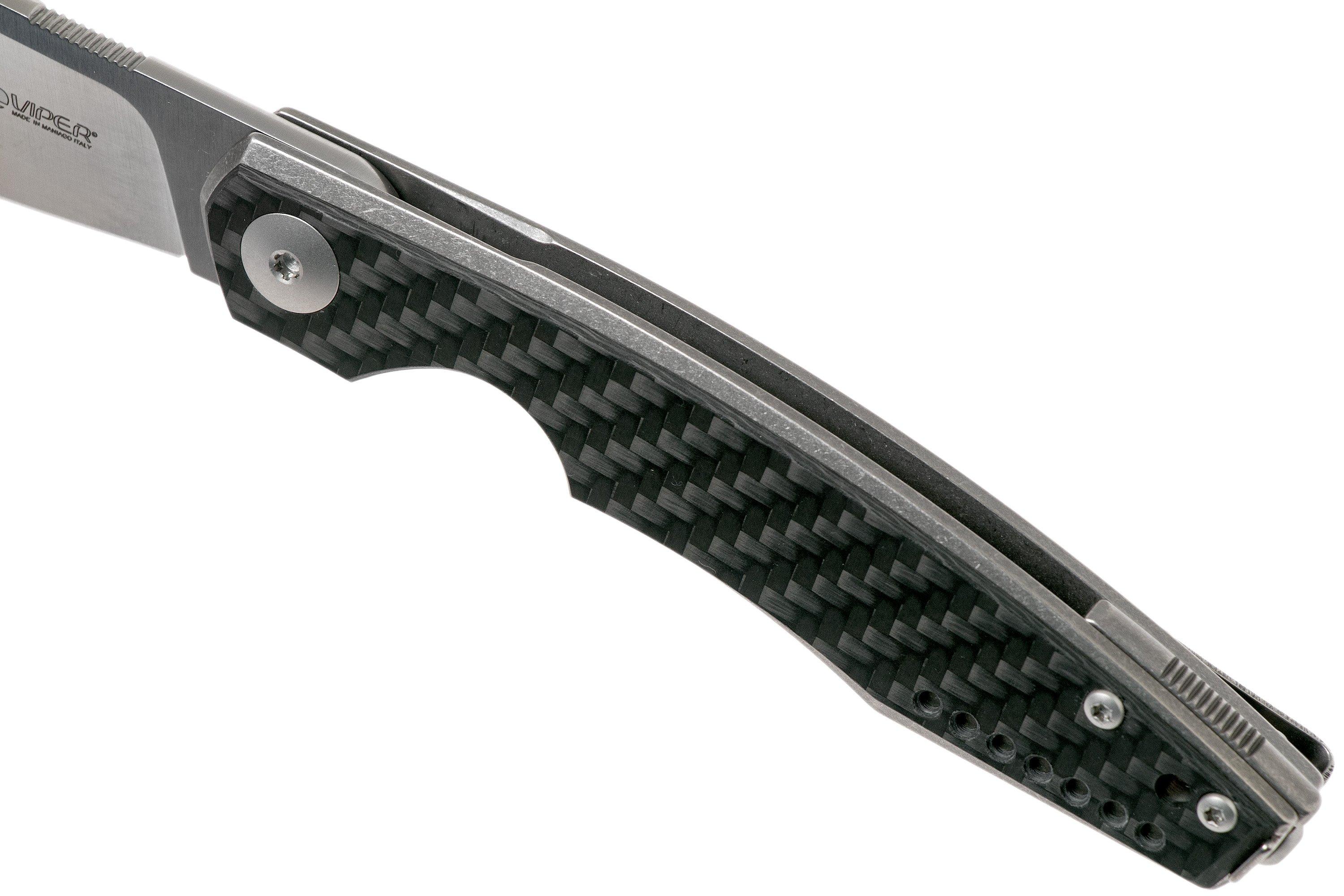 Viper Belone Carbon fibre, Titanium 5970TIFC pocket knife, Jesper ...