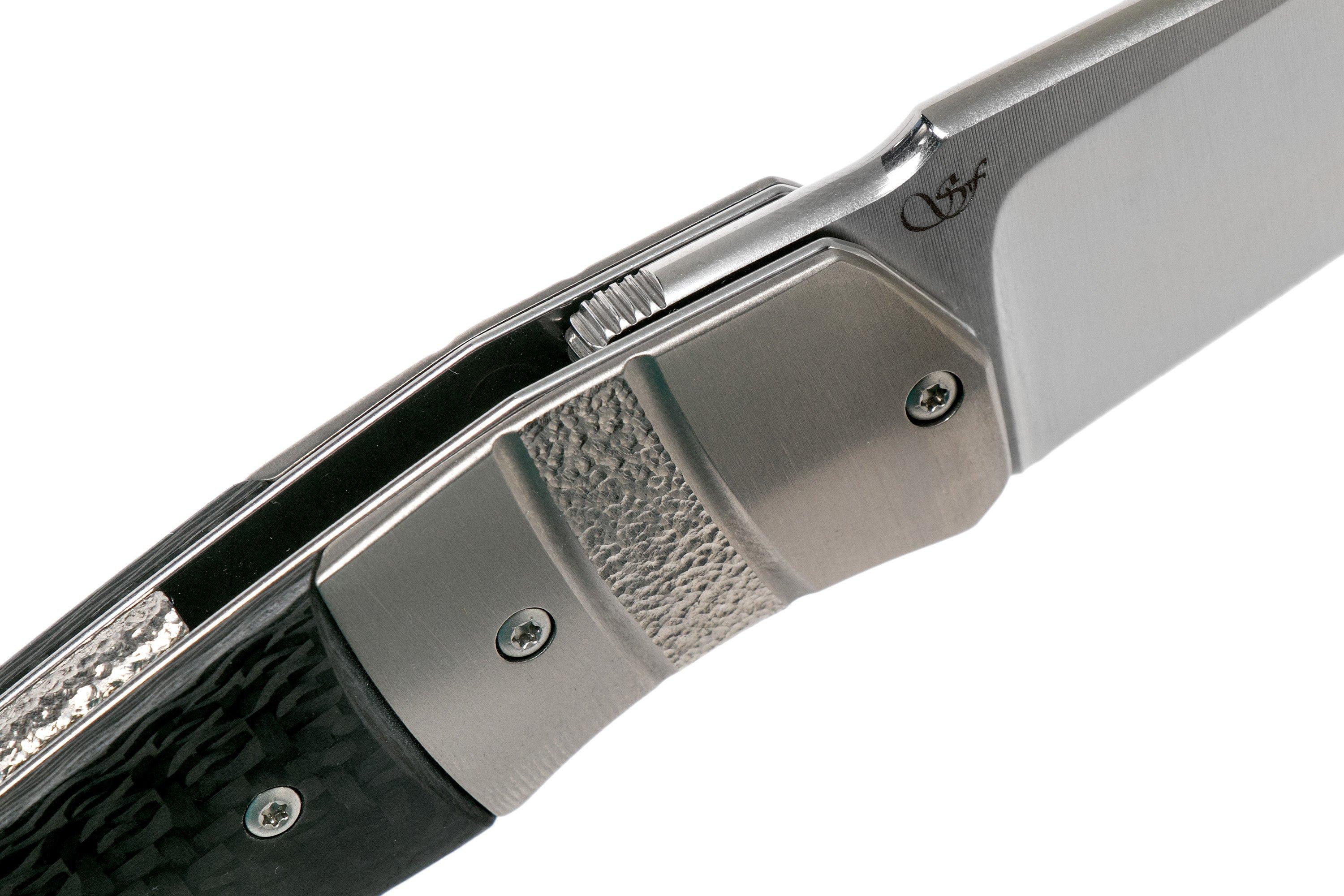 Viper Novis Titanium Carbon fibre 5974FC pocket knife, Silvestrelli ...