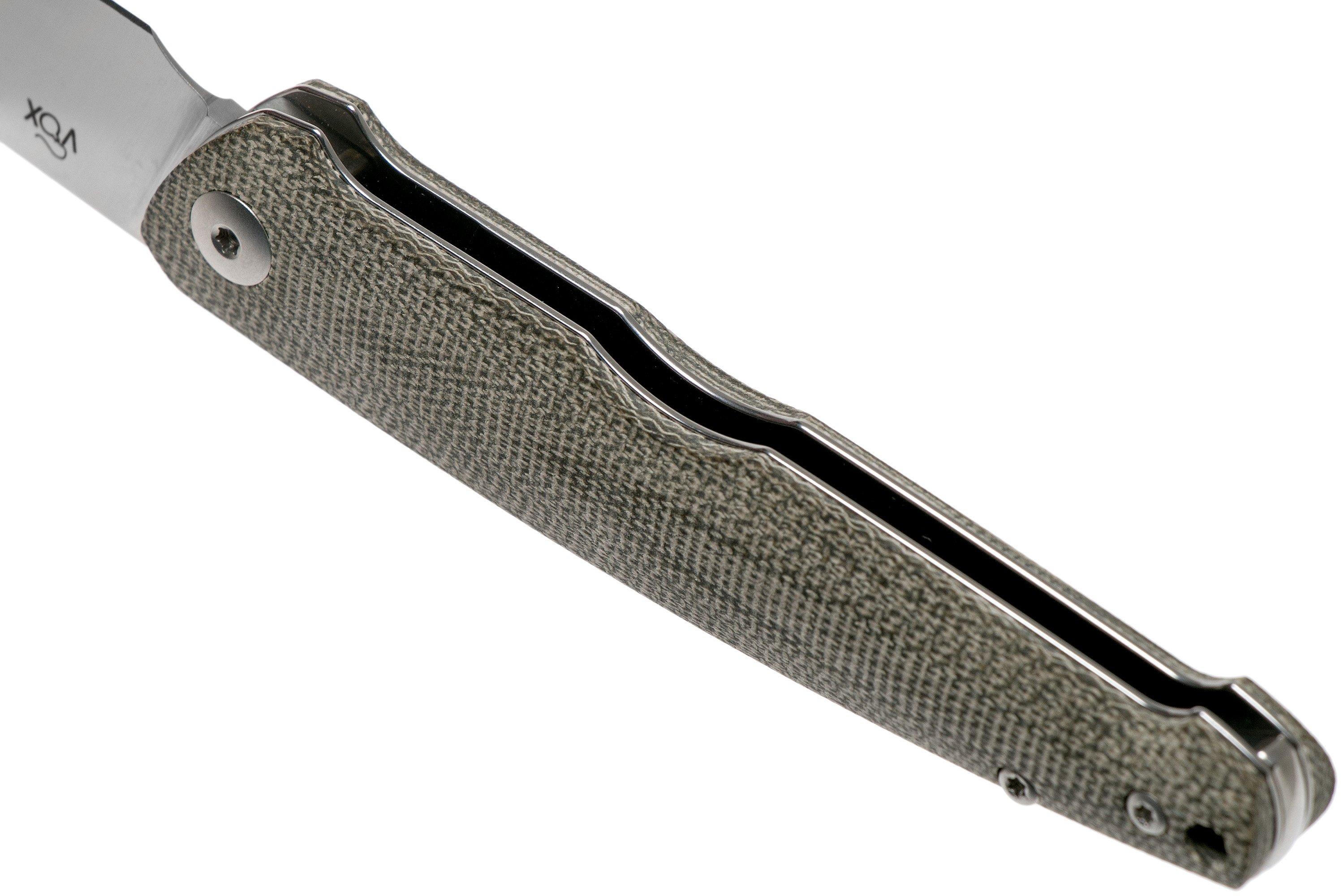 Viper Key V5976CV Green Canvas Micarta pocket knife, Jesper Voxnaes ...