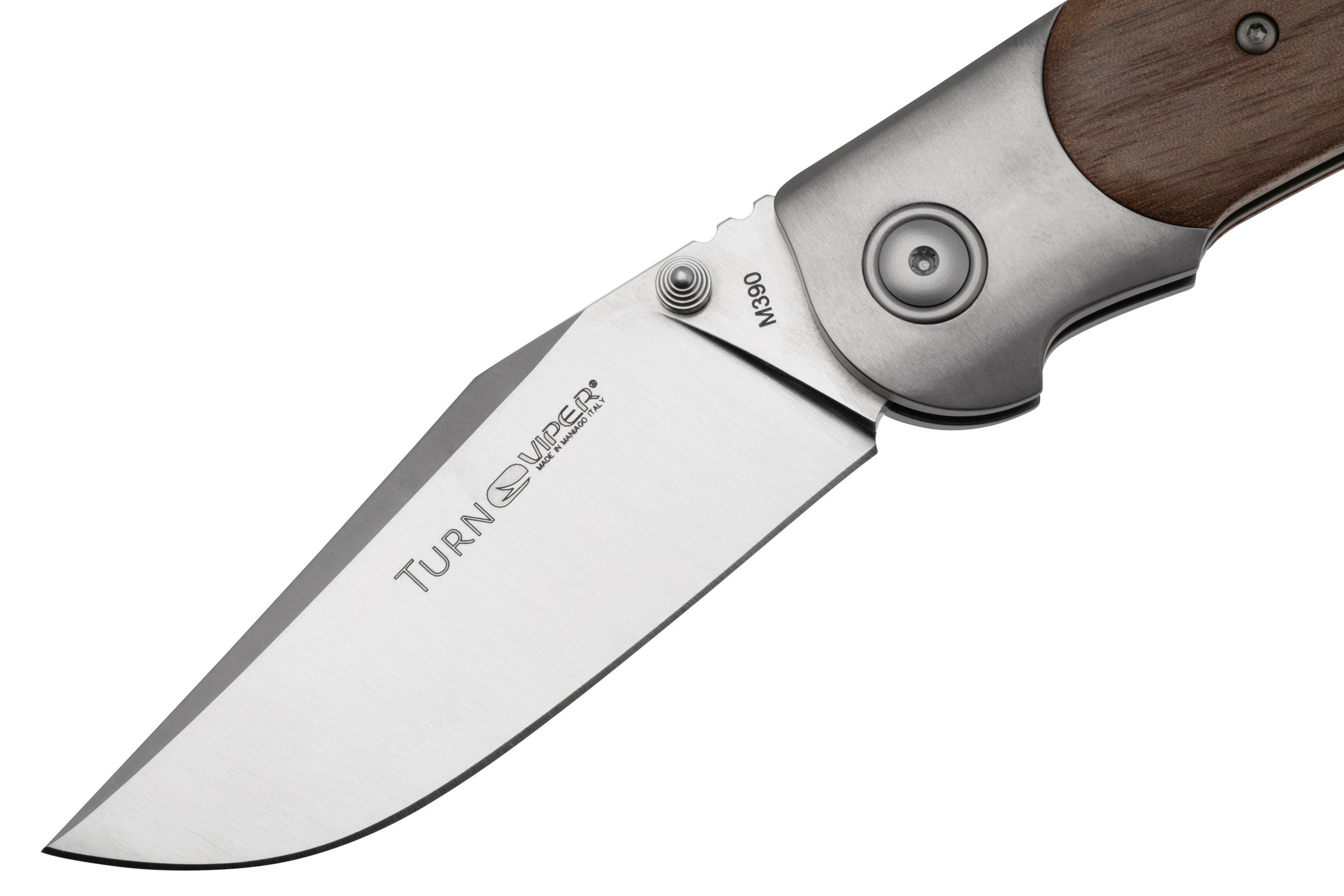 Viper Turn V5986NO Walnut pocket knife, Fabrizio Silvestrelli design ...
