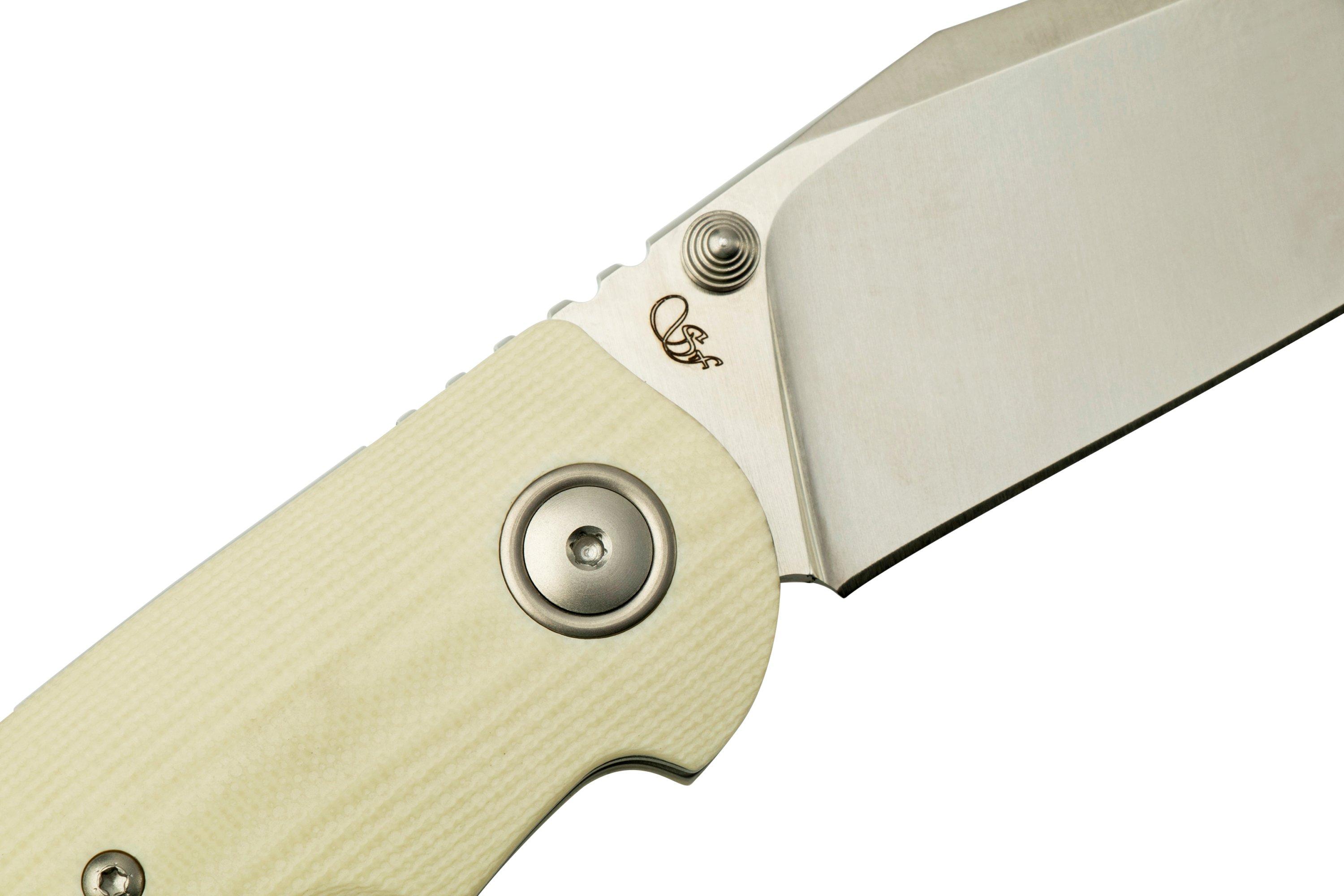 Viper Turn V5988GI Ivory G10 pocket knife, Fabrizio Silvestrelli design ...