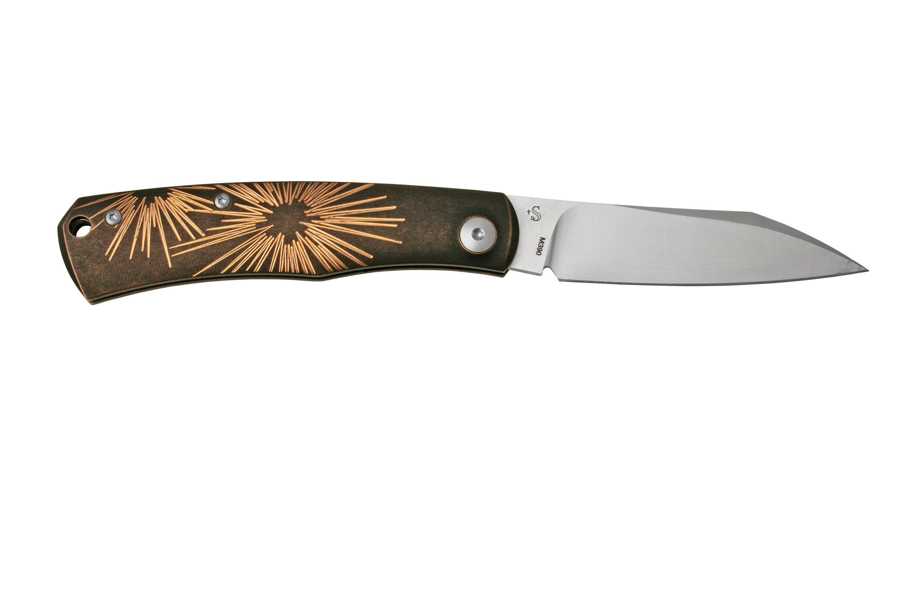 Viper Hug V5990DBRS Black Stonewashed Bronze Star pocket knife, Sacha ...