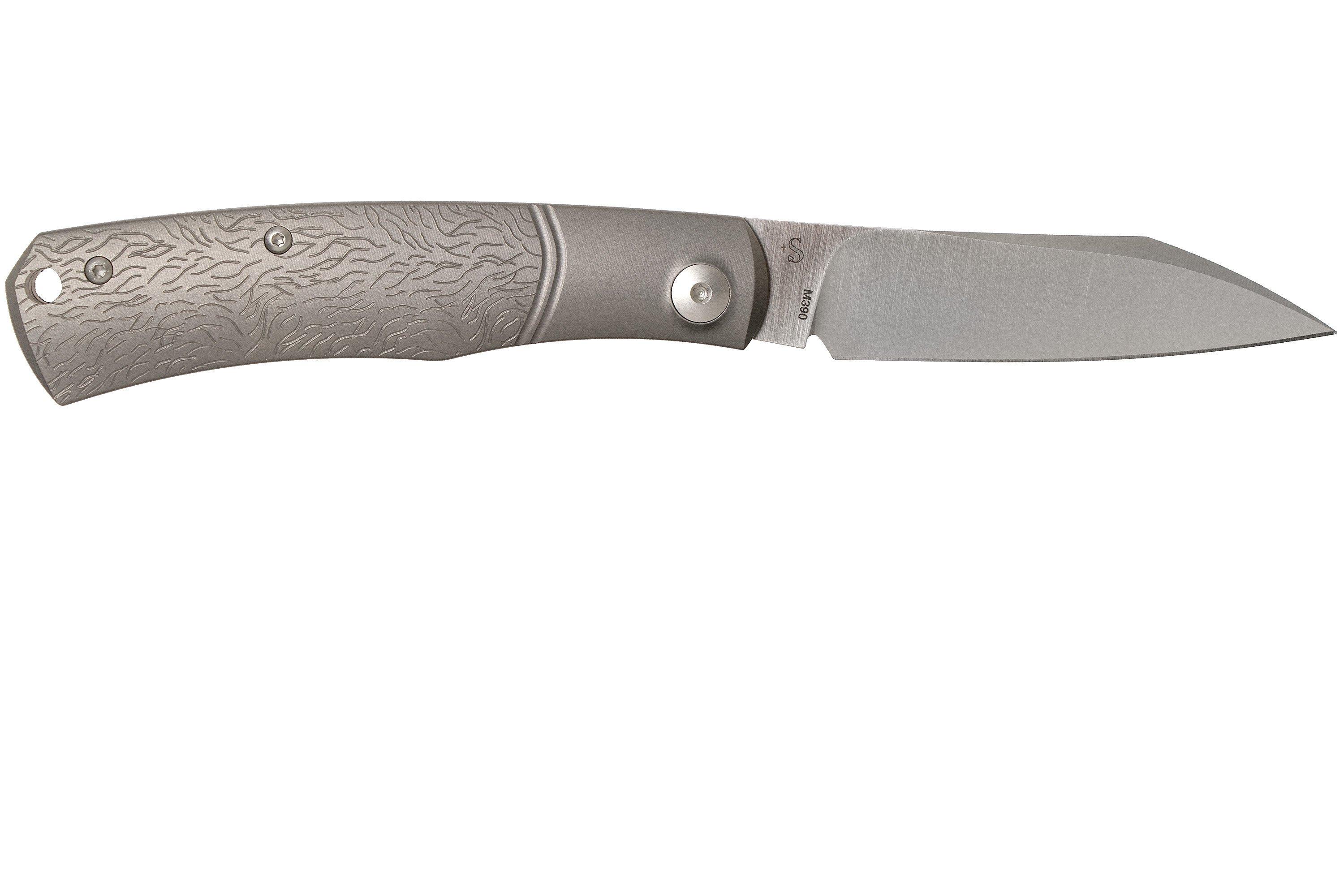 Viper Hug V5990TIW Titanium Wolf pocket knife, Sacha Thiel design ...