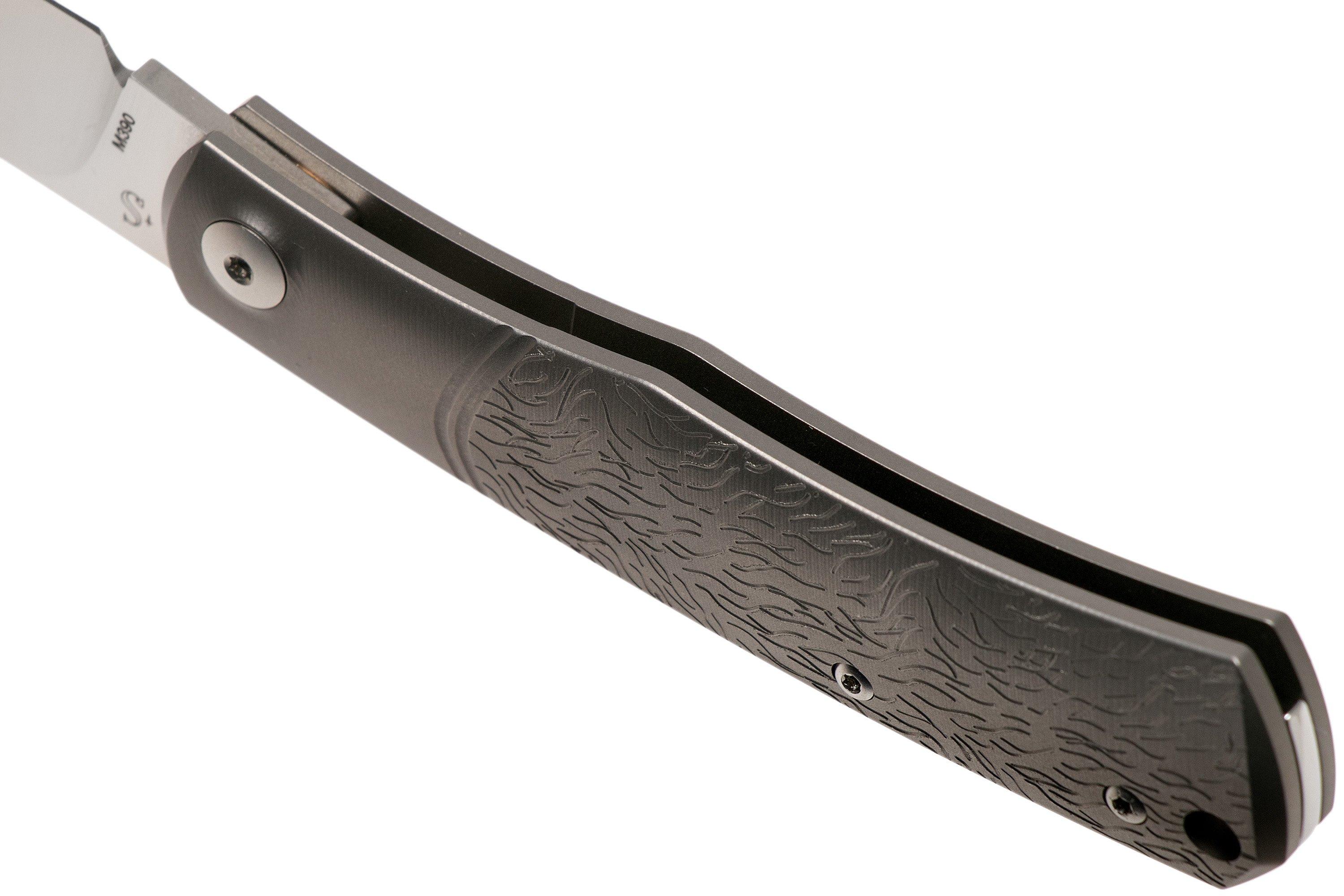 Viper Hug V5990TIW Titanium Wolf pocket knife, Sacha Thiel design ...