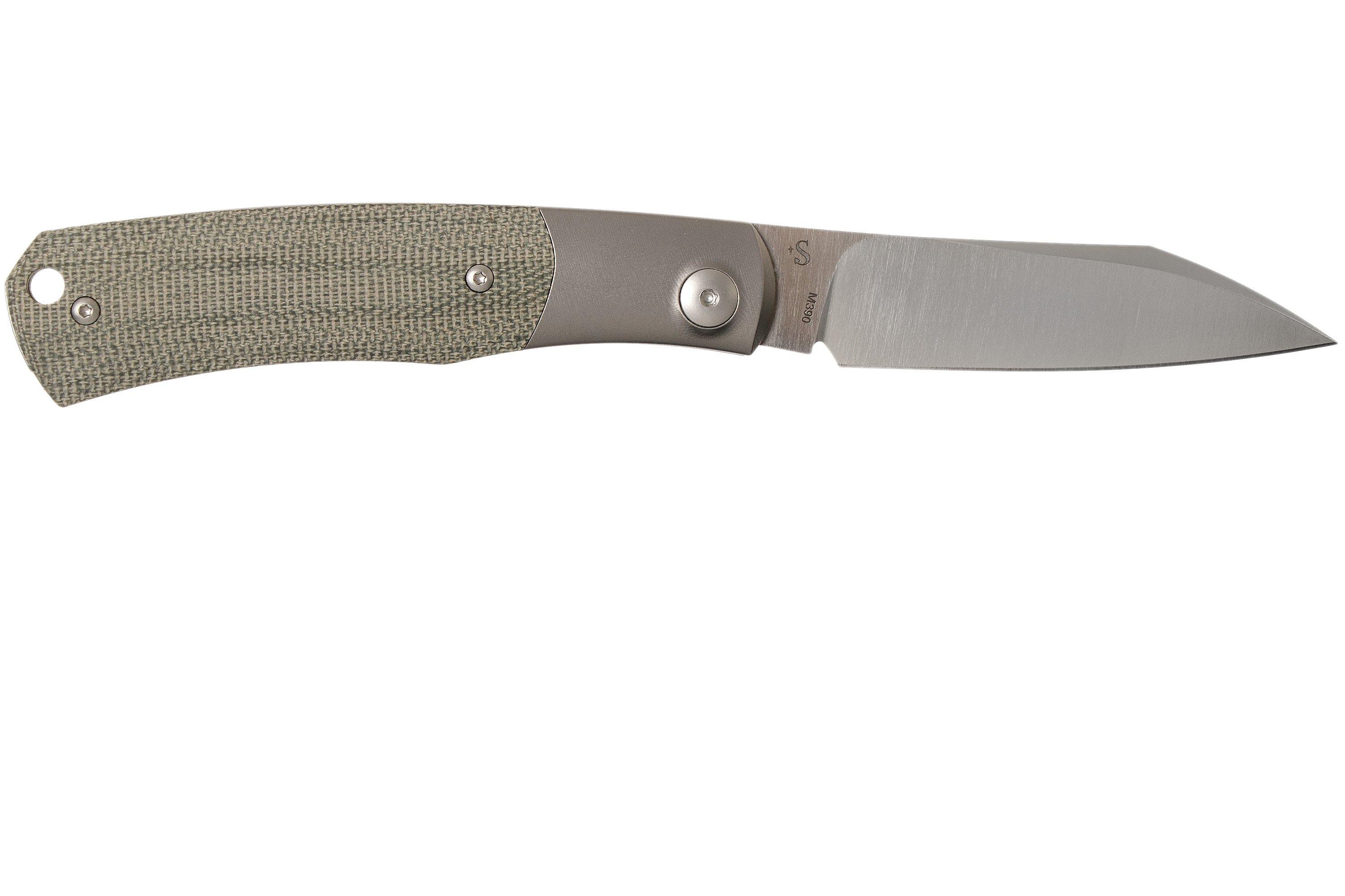 Viper Hug V5992CG Green Canvas Micarta pocket knife, Sacha Thiel design ...