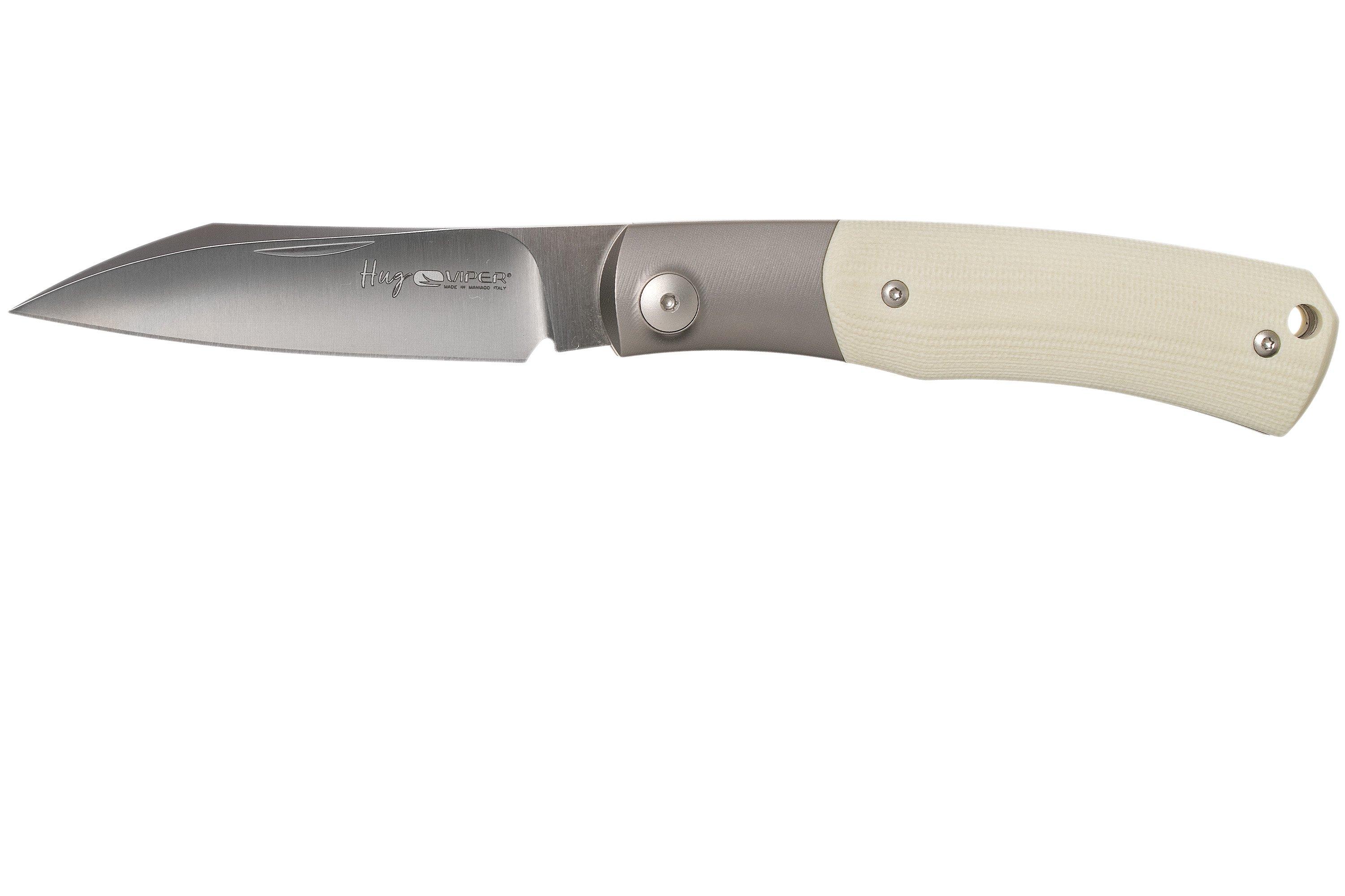 Viper Hug V5992GI Ivory G10 pocket knife, Sacha Thiel design ...
