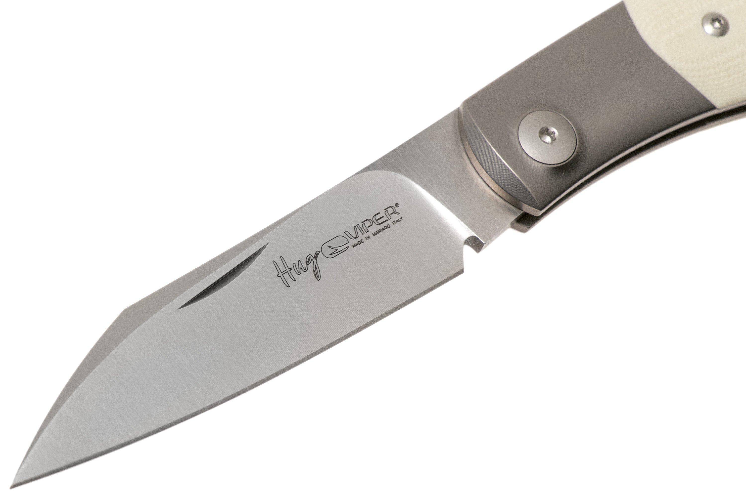 Viper Hug V5992GI Ivory G10 pocket knife, Sacha Thiel design ...