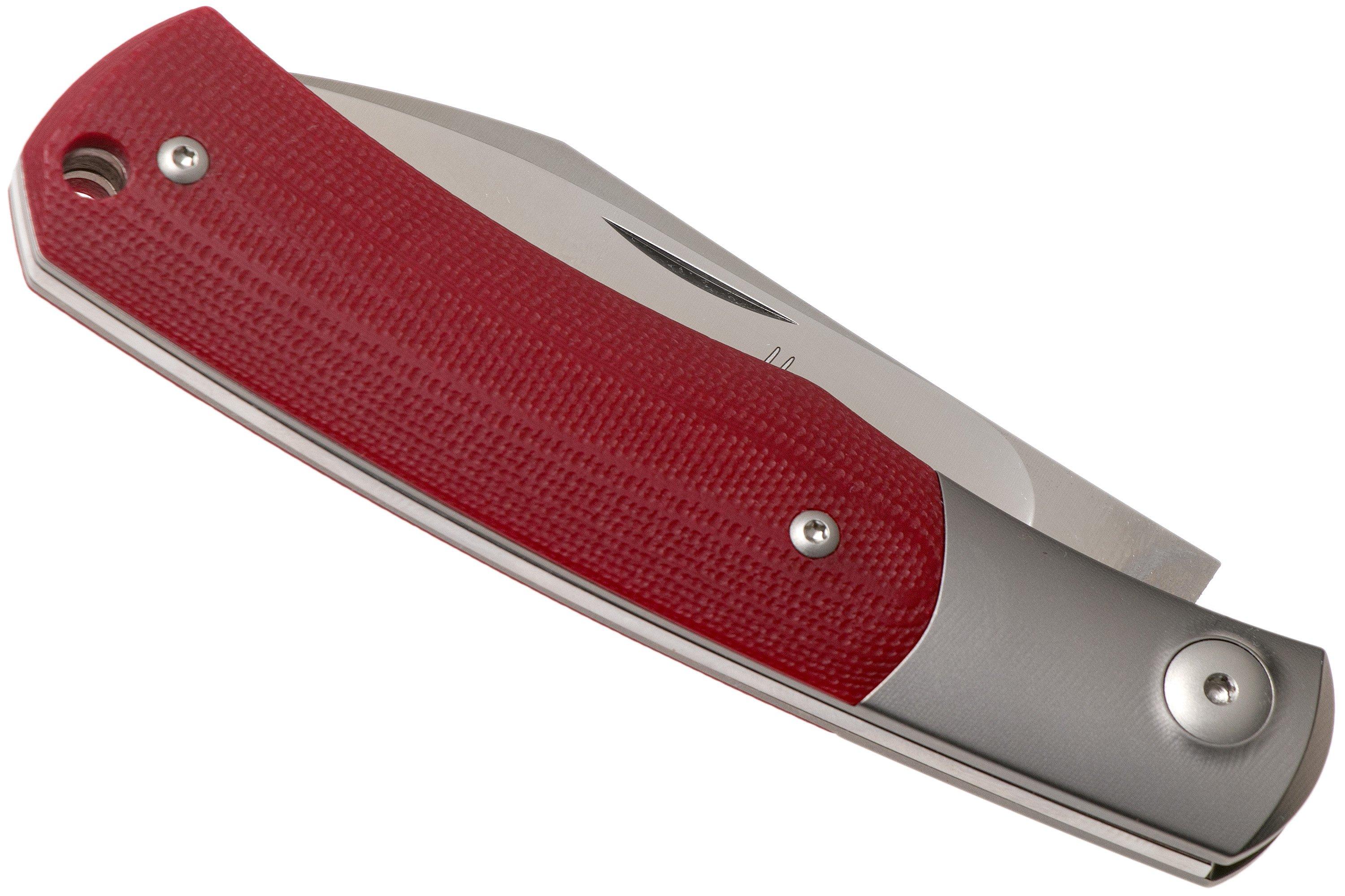 Viper Hug V5992GR Red G10 pocket knife, Sacha Thiel design ...