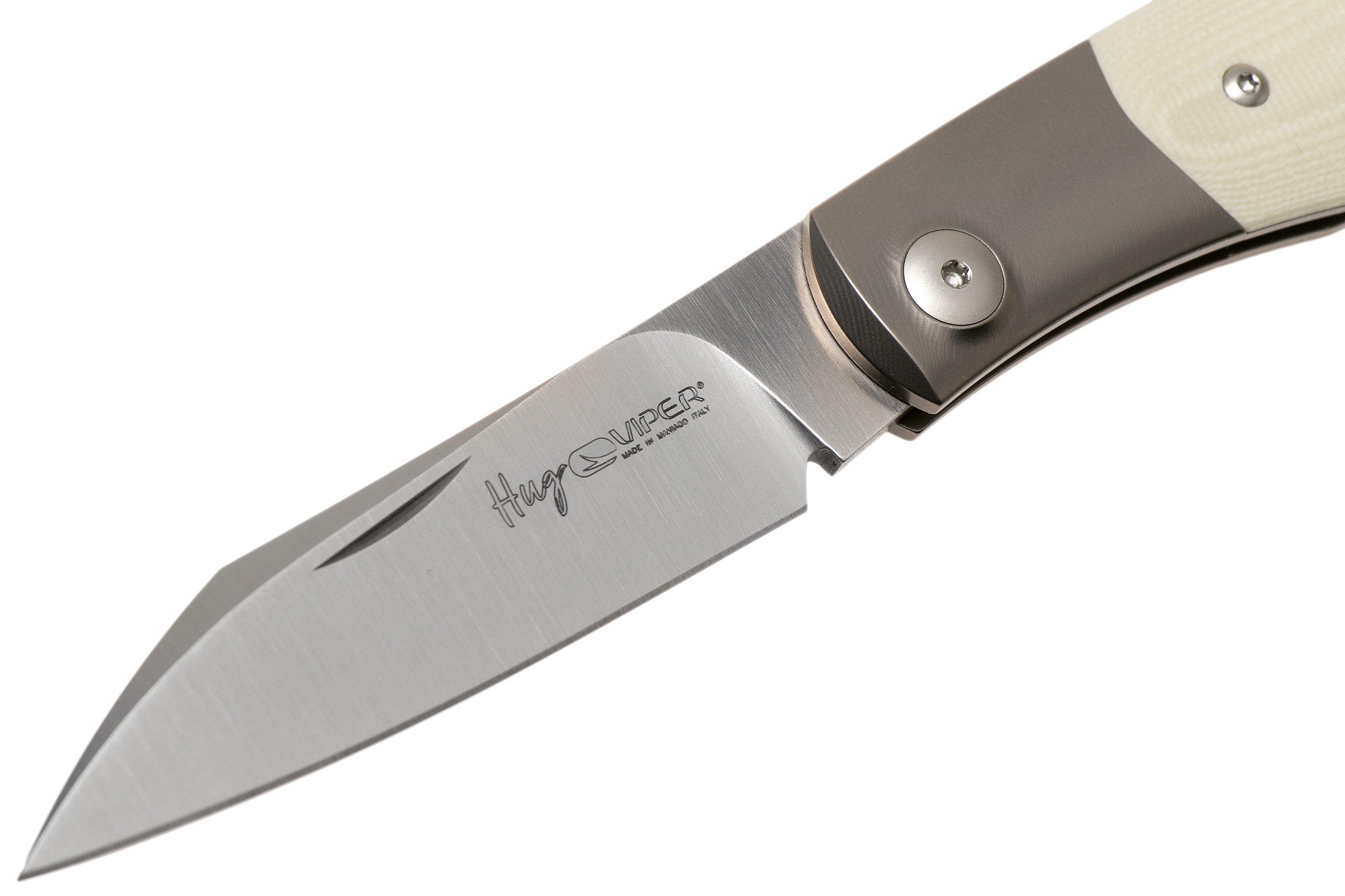 Viper Hug 2 V5994GI Ivory G10 pocket knife, Sacha Thiel design ...