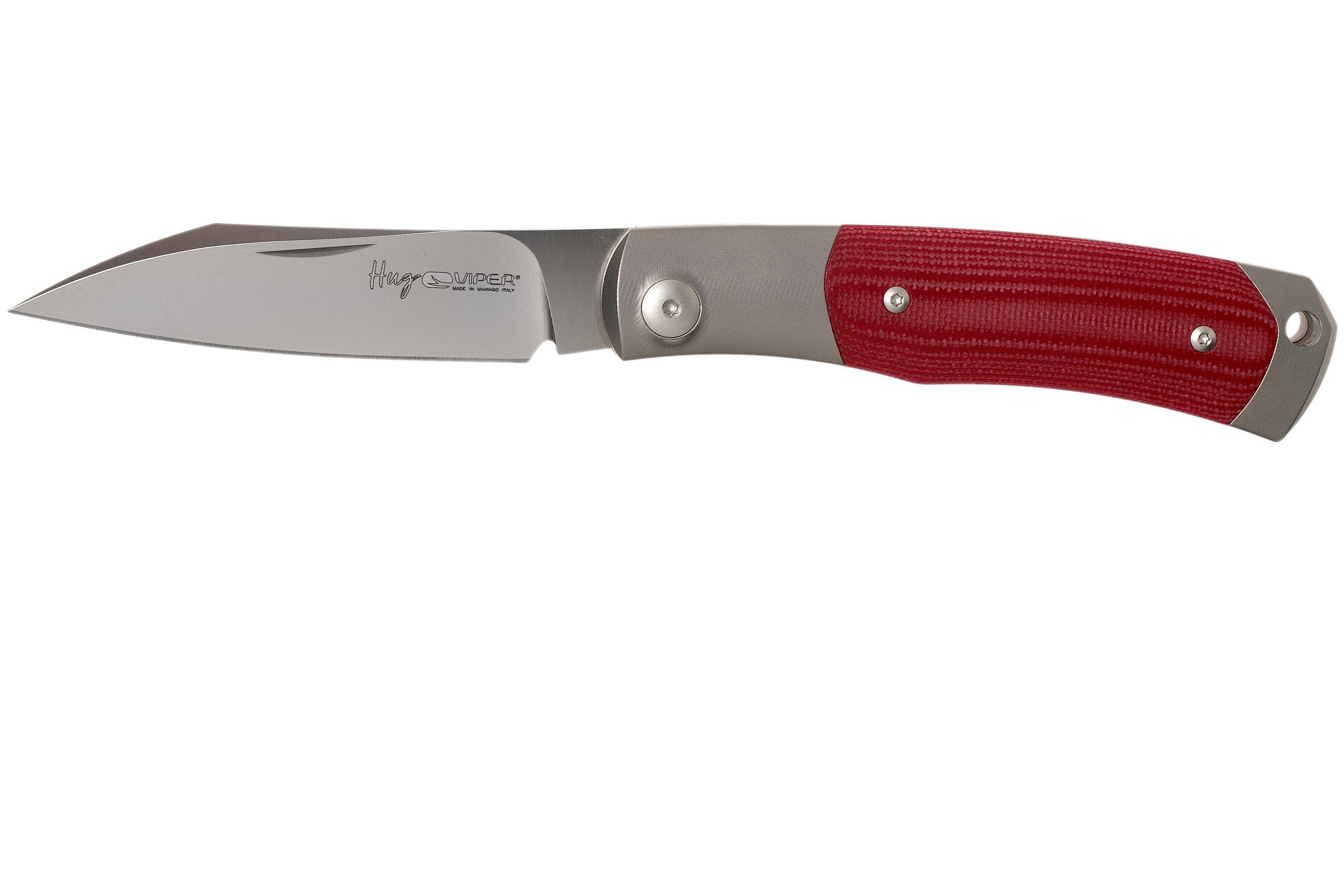 Viper Hug 2 V5994GR Red G10 pocket knife, Sacha Thiel design ...