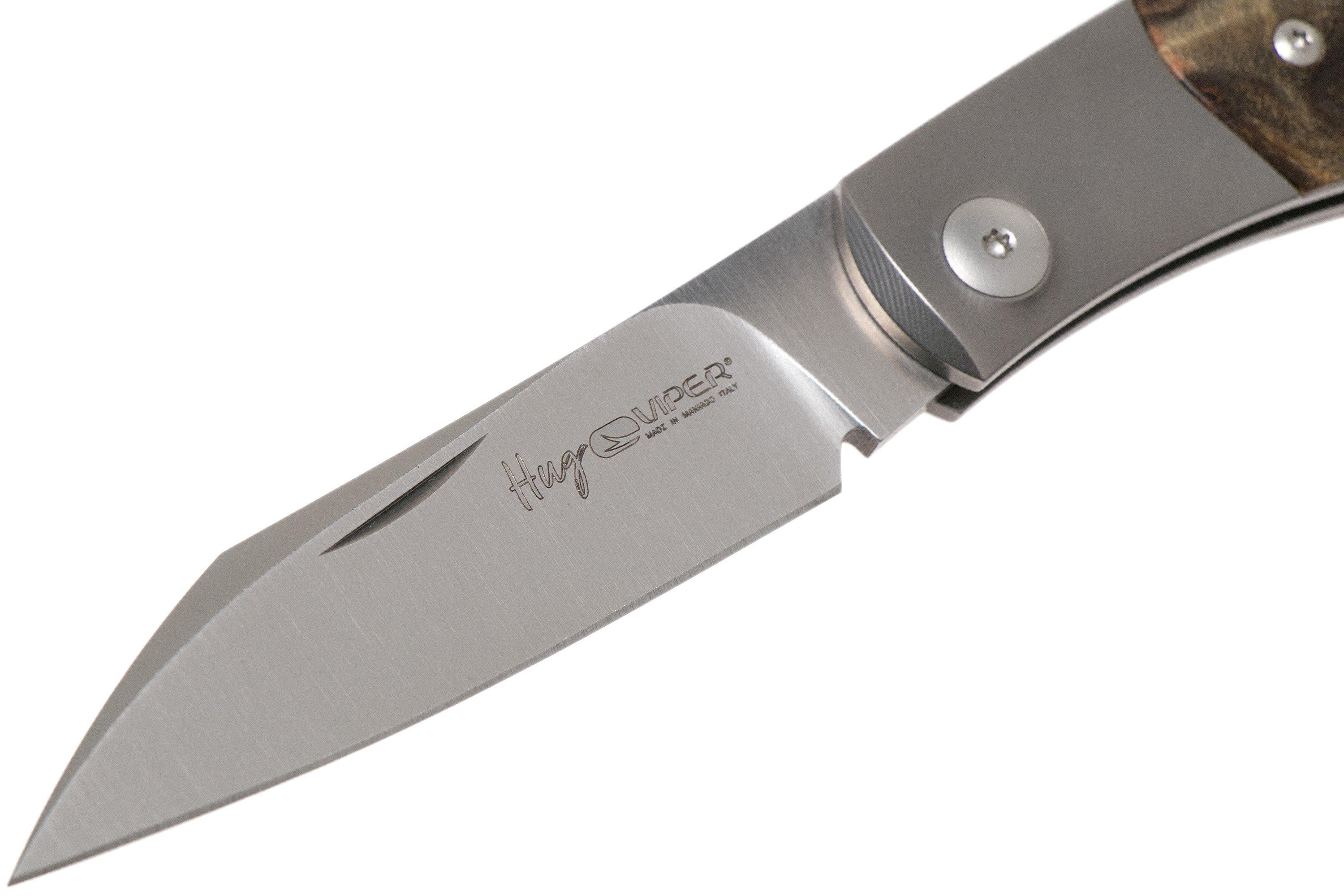 Viper Hug 2 V5994IW Poplar Burl Knivesandtools Exclusive pocket knife ...