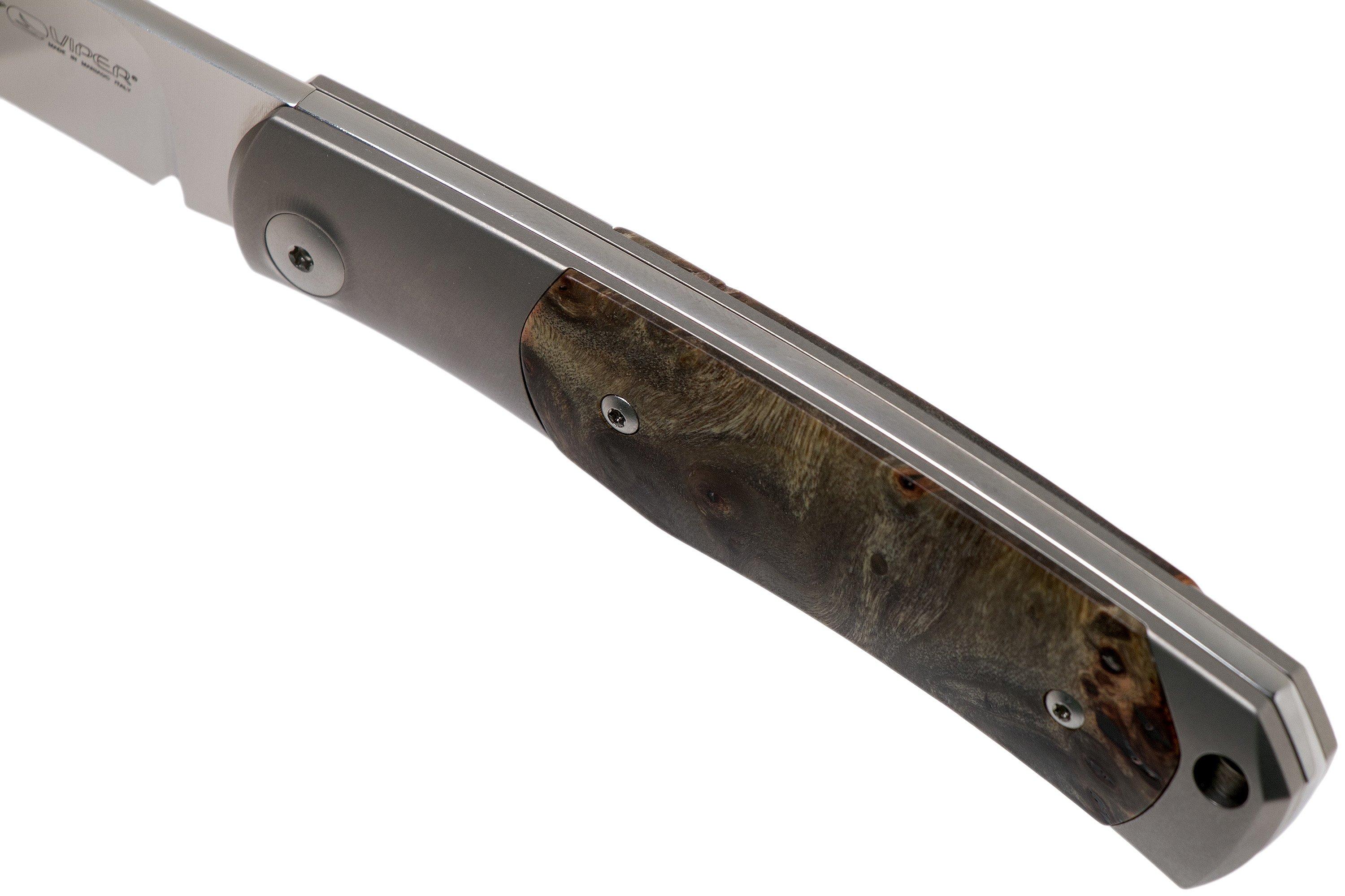 Viper Hug 2 V5994IW Poplar Burl Knivesandtools Exclusive pocket knife ...