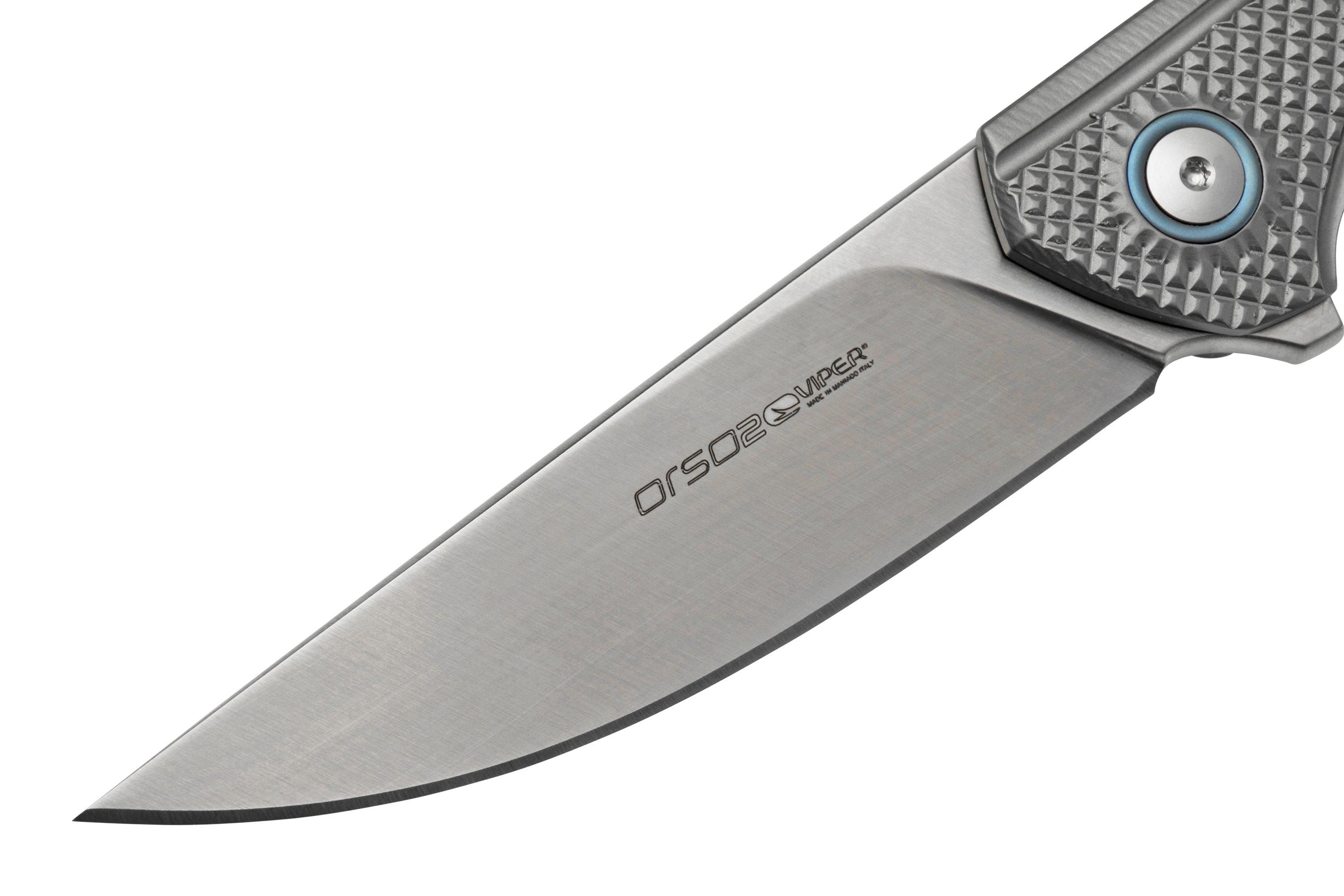 Viper Orso 2 V5996TI3D 3D Stonewashed Titanium zakmes, Jens Ansø design ...