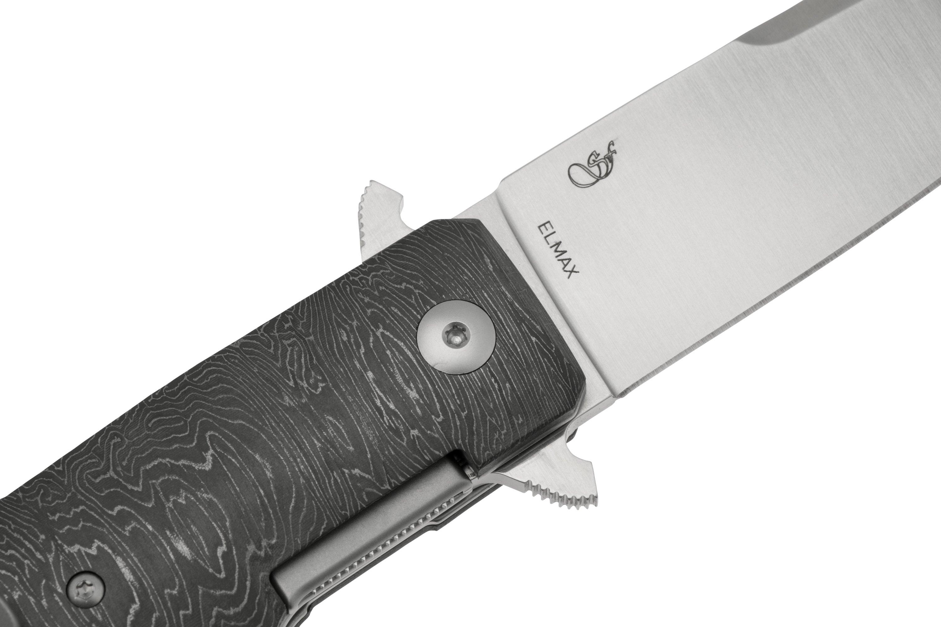 Viper Keeper 2 V6000FCLD Satin Elmax, Stainless Steel Damask Carbon ...