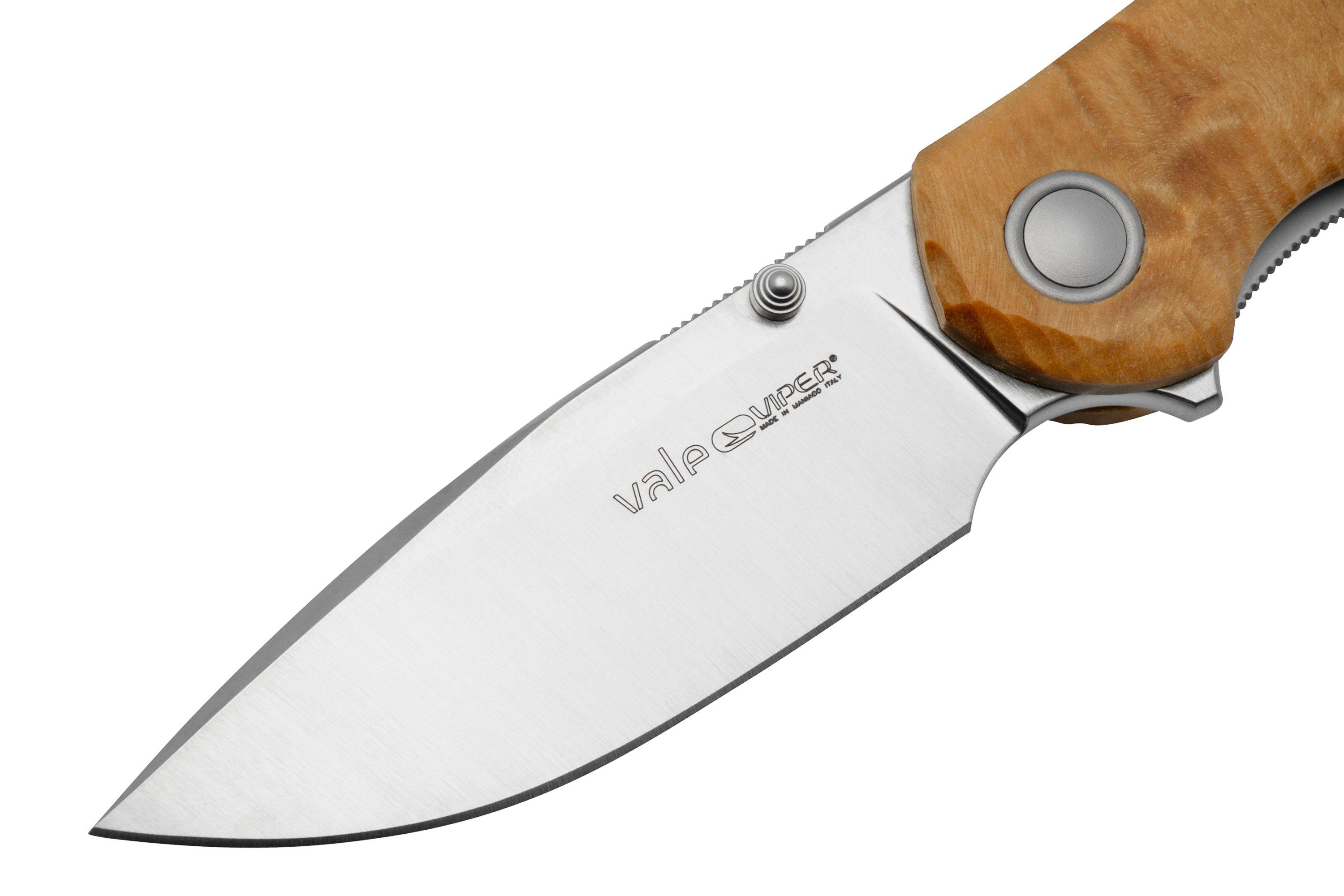 Viper Vale V6004PI Flamed Poplar Wood, navalha | Compras vantajosas em ...