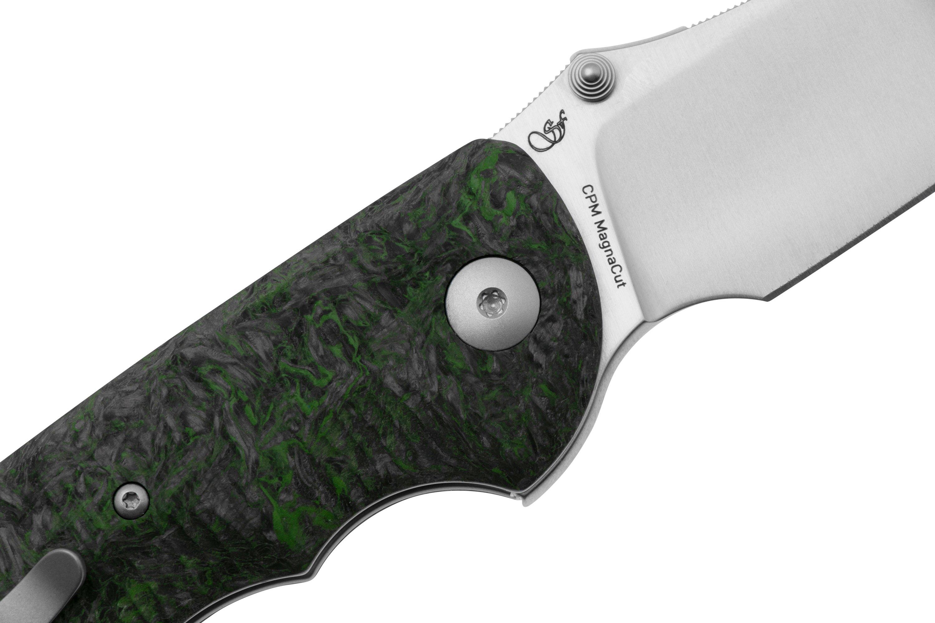 Viper Moon V6008FCV MagnaCut, Dark Matter Green, pocket knife ...