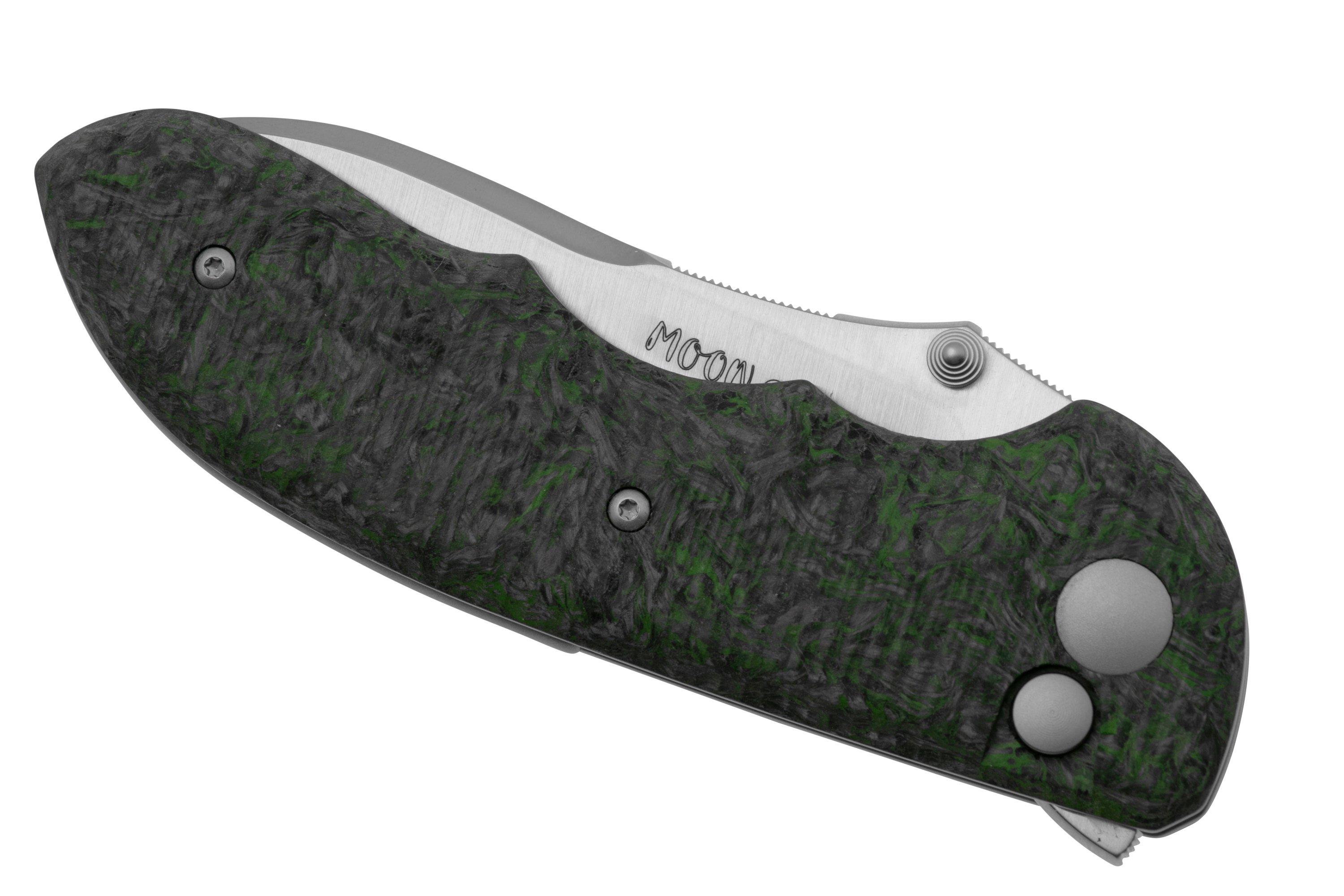 Viper Moon V6008FCV MagnaCut, Dark Matter Green, pocket knife ...
