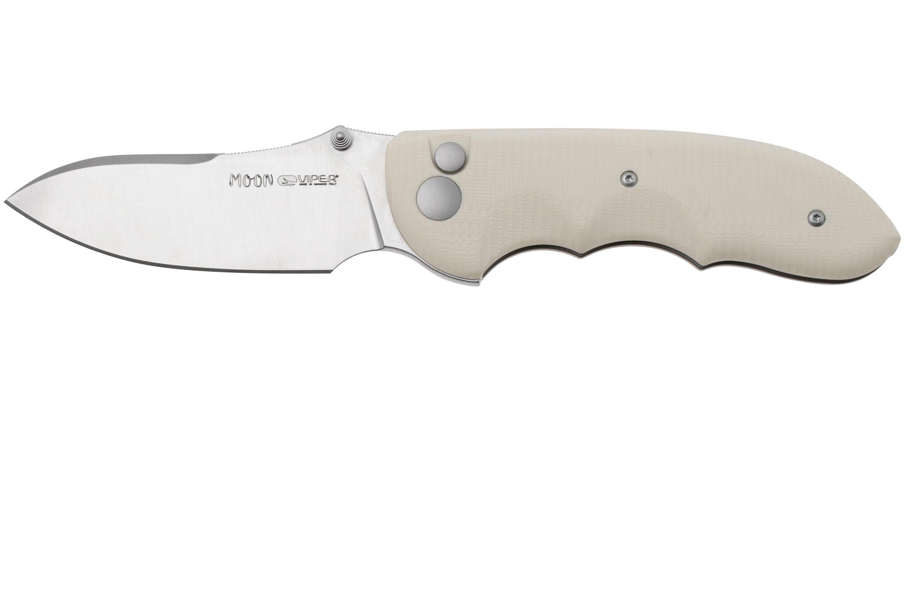 Viper Moon V6008GI MagnaCut, Ivory G10, navalha | Compras vantajosas em ...