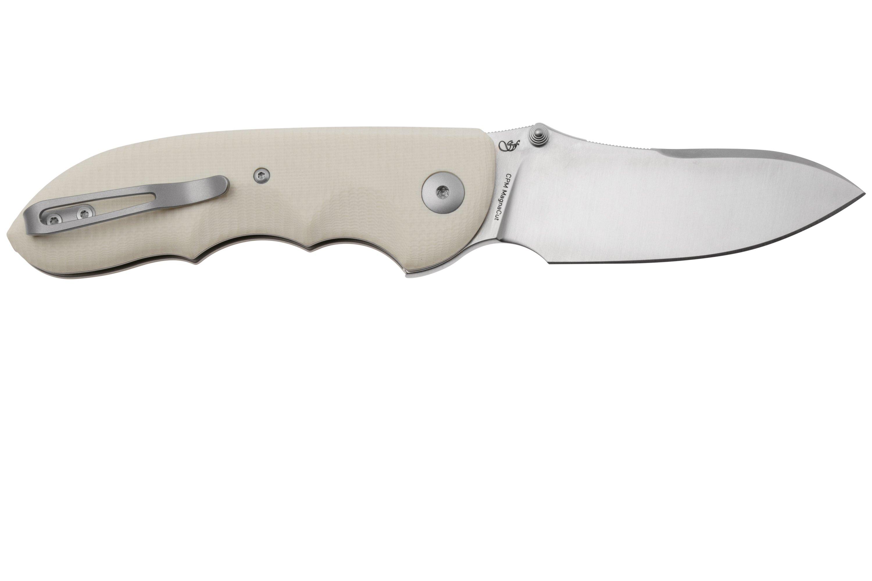 Viper Moon V6008GI MagnaCut, Ivory G10, navalha | Compras vantajosas em ...