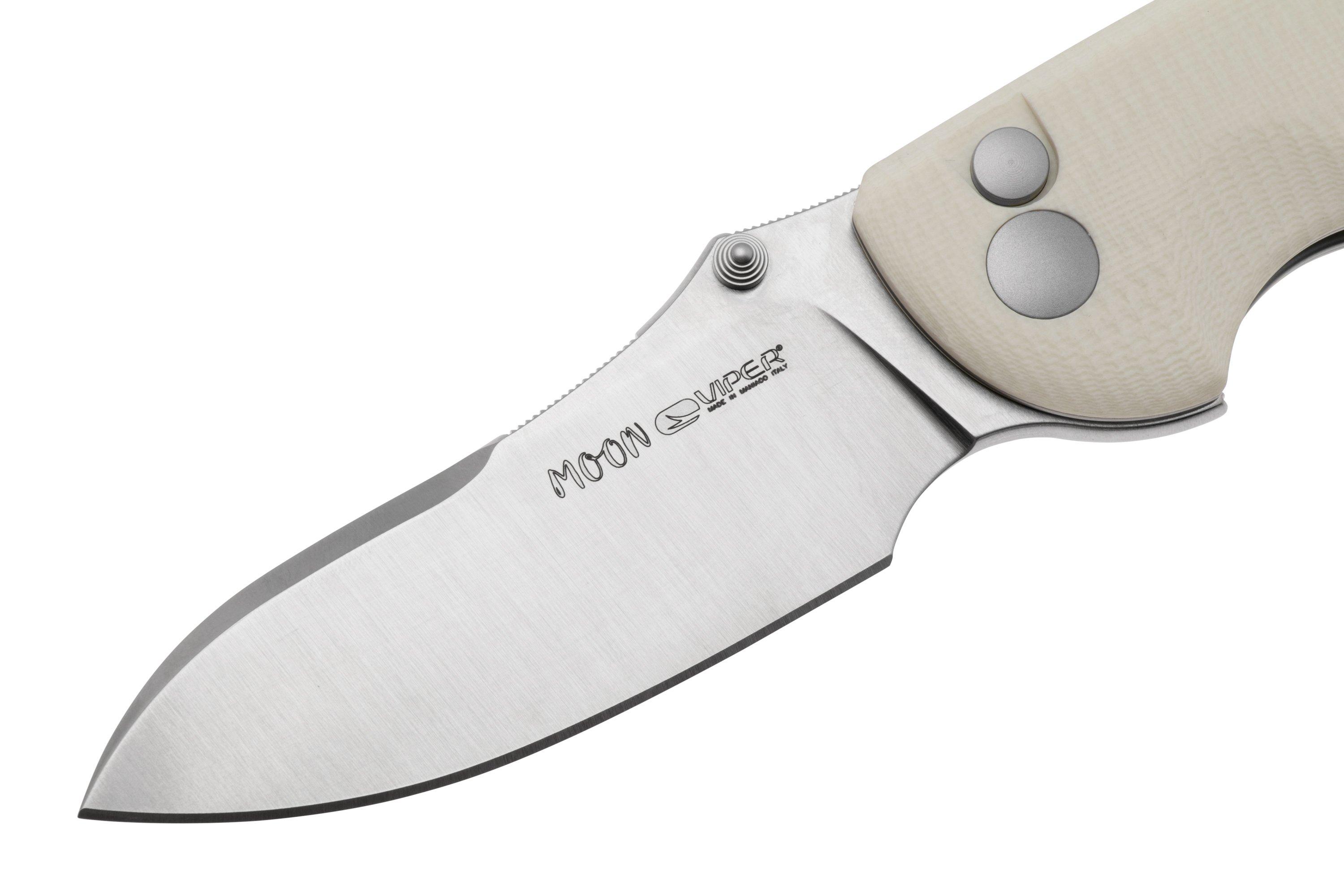 Viper Moon V6008GI MagnaCut, Ivory G10, pocket knife | Advantageously ...