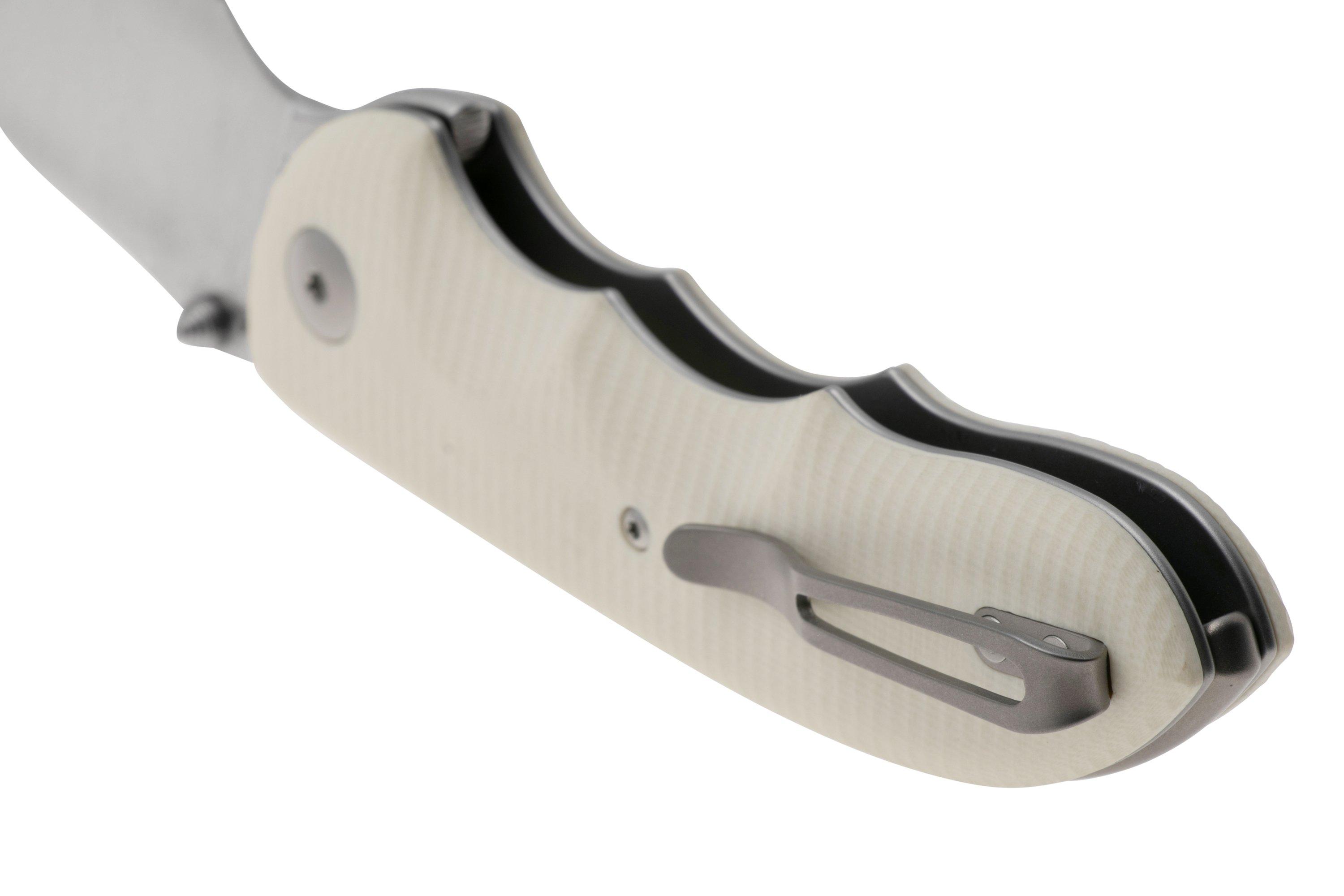 Viper Moon V6008GI MagnaCut, Ivory G10, pocket knife | Advantageously ...