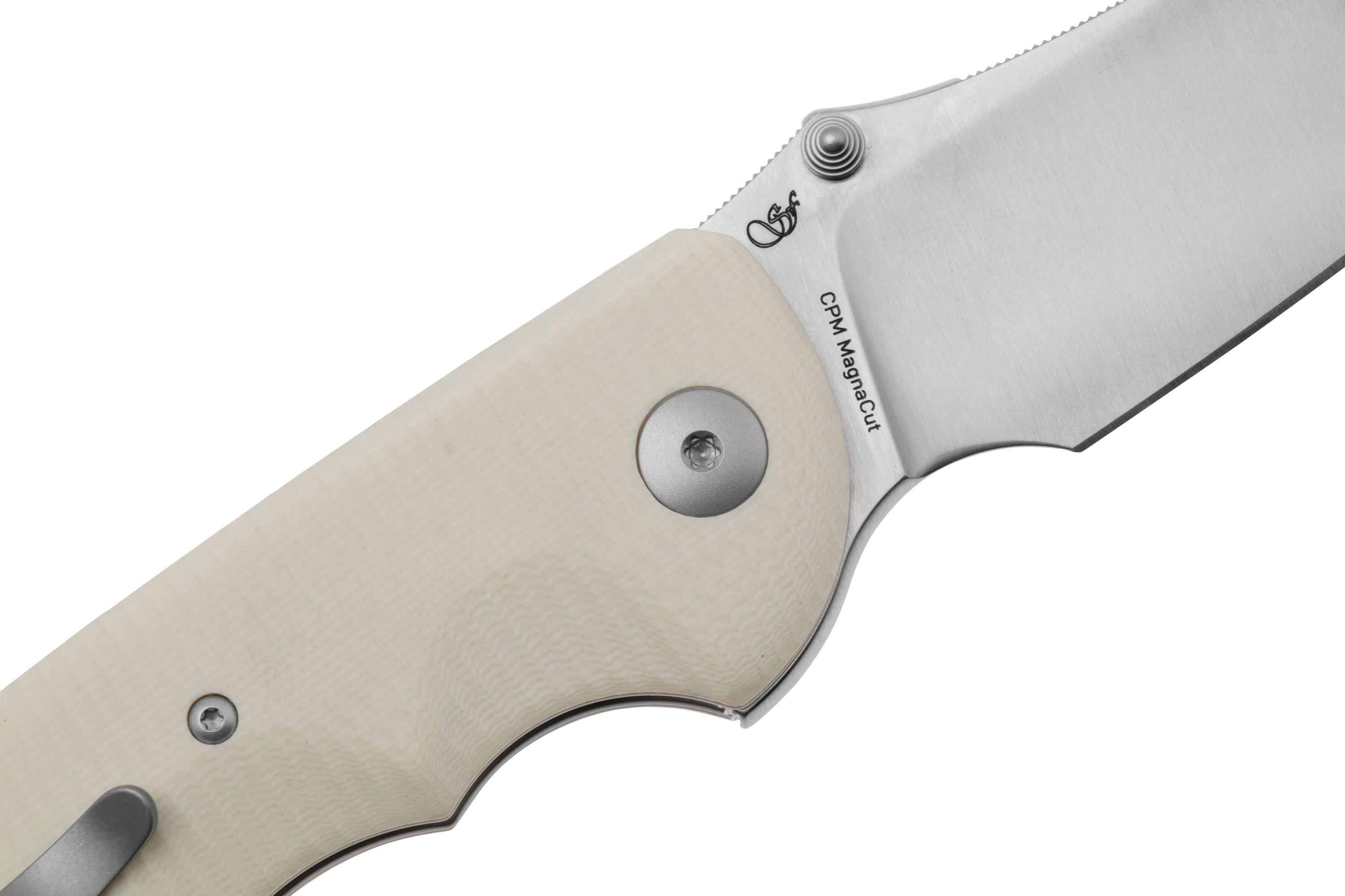 Viper Moon V6008GI MagnaCut, Ivory G10, pocket knife | Advantageously ...