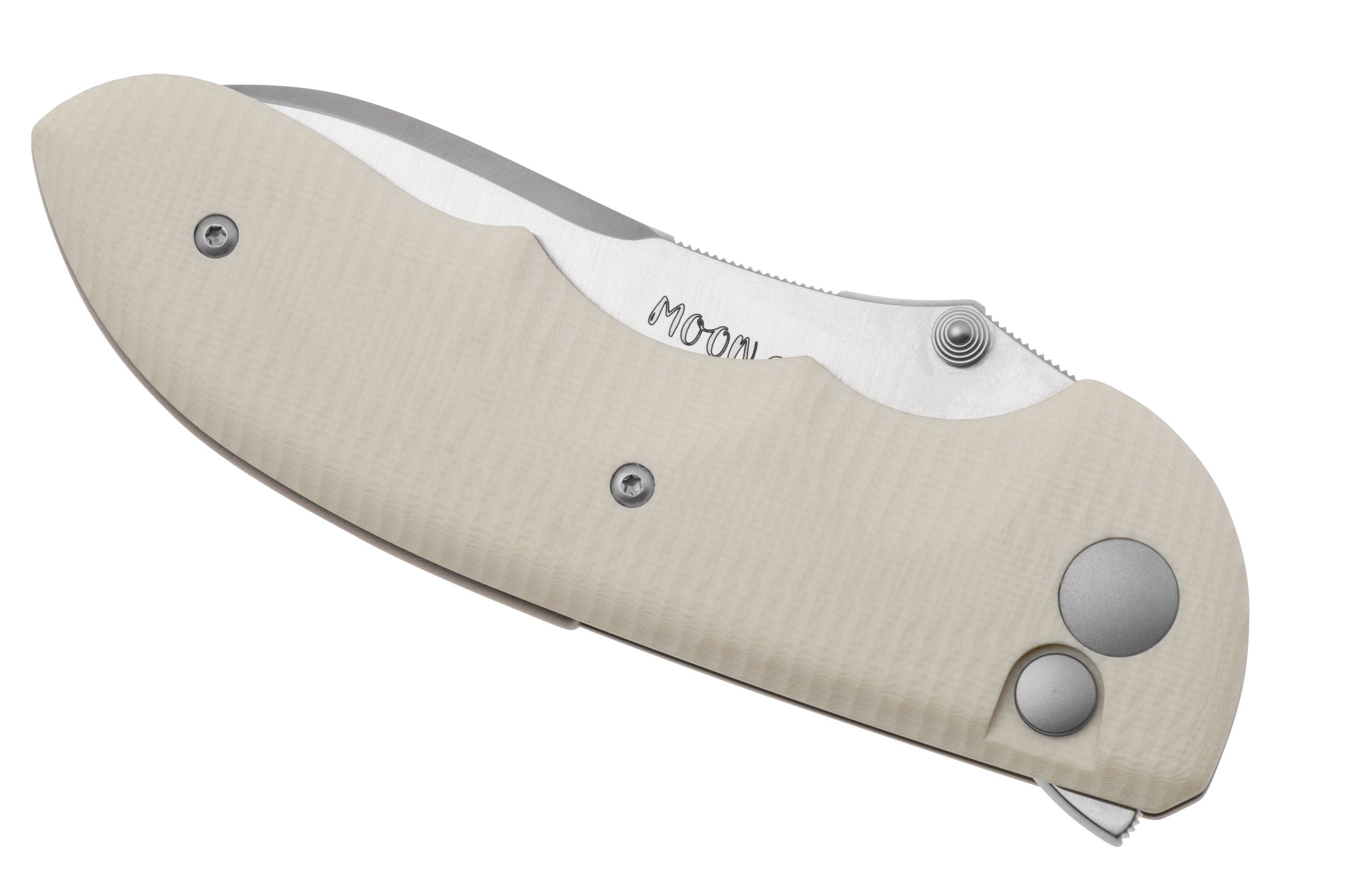 Viper Moon V6008GI MagnaCut, Ivory G10, navalha | Compras vantajosas em ...