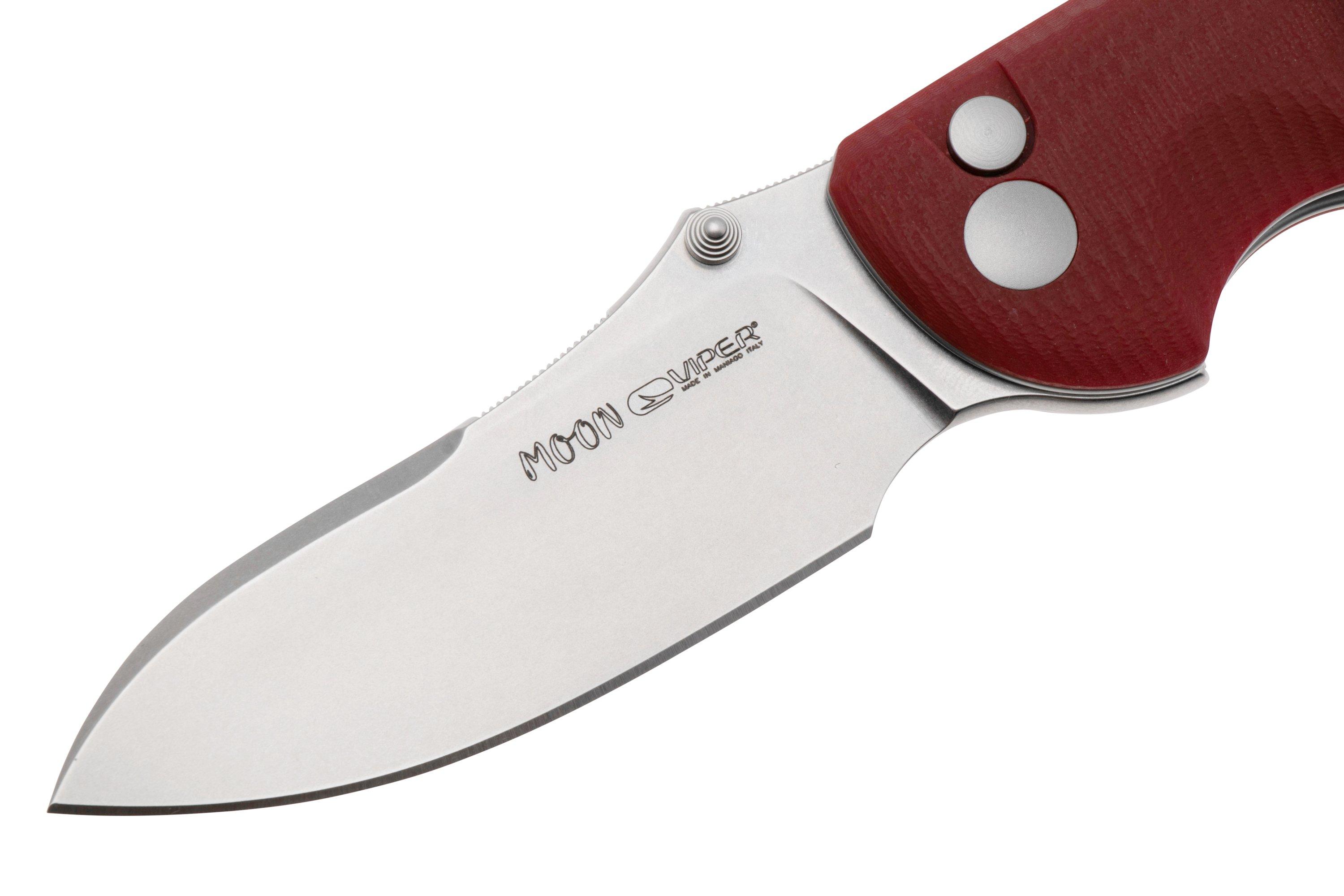 Viper Moon V6010GR MagnaCut, Red G10, navalha | Compras vantajosas em ...