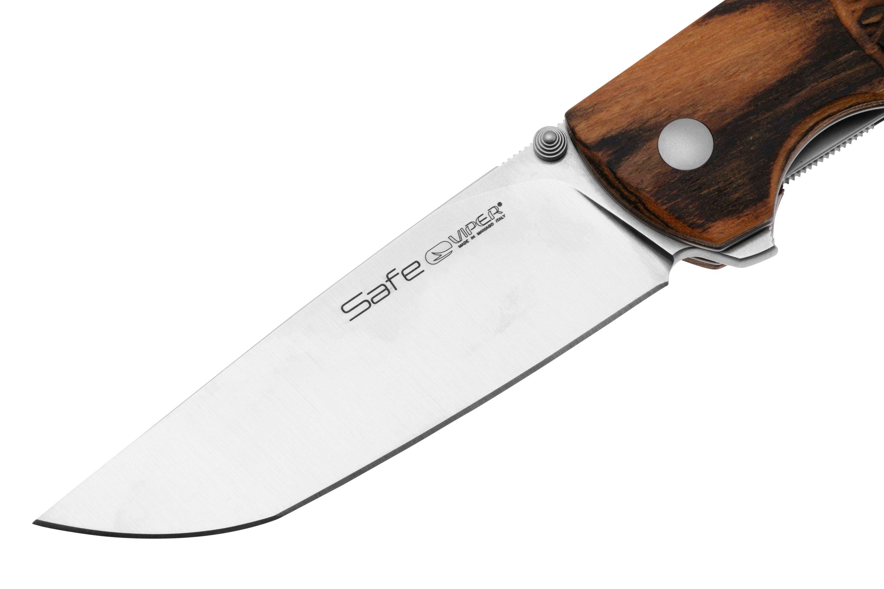 Viper Safe V6018BC3D Böhler M390, Bocote Wood zakmes, Fabrizio ...
