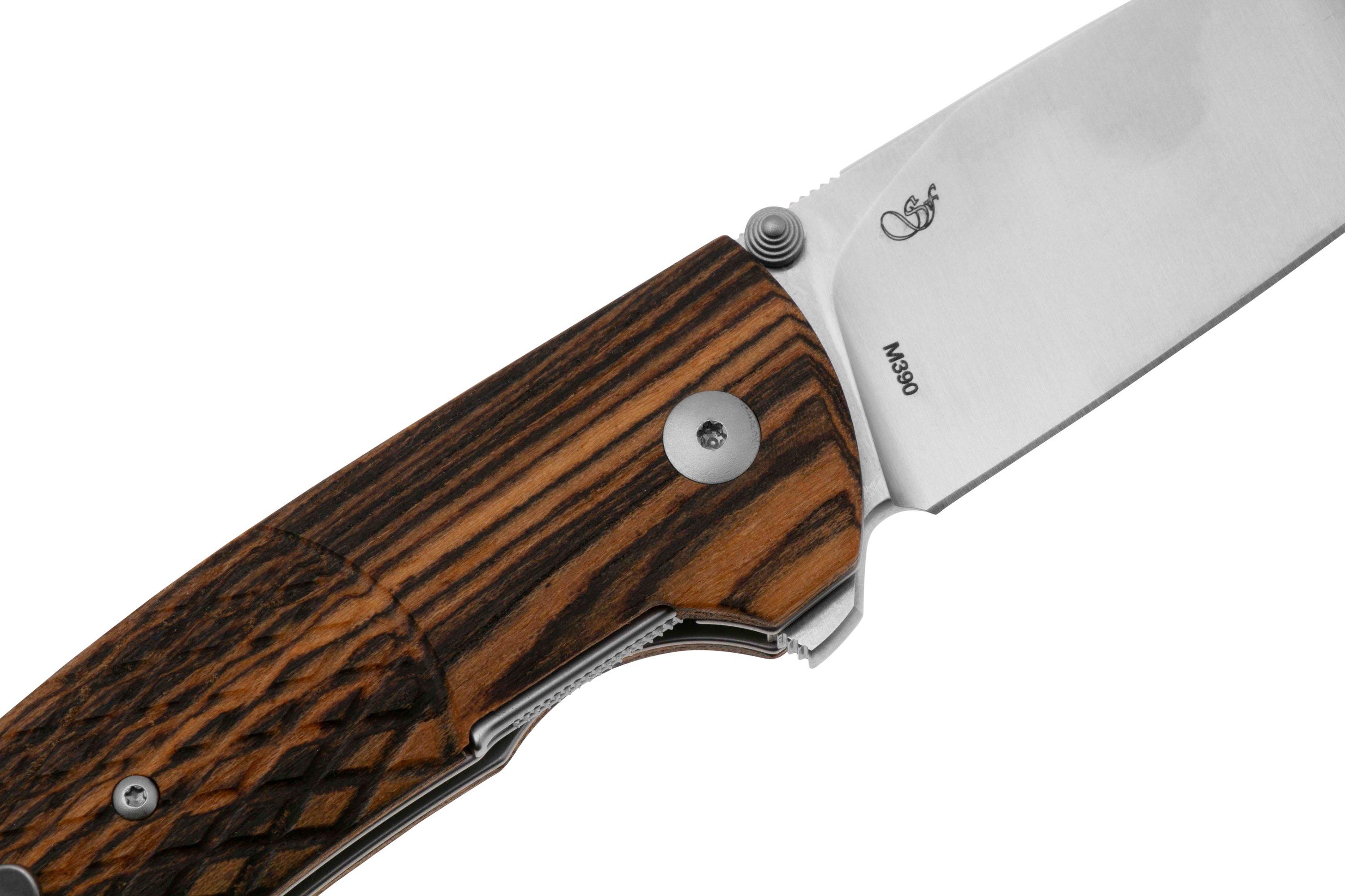 Viper Safe V6018BC3D Böhler M390, Bocote Wood zakmes, Fabrizio ...