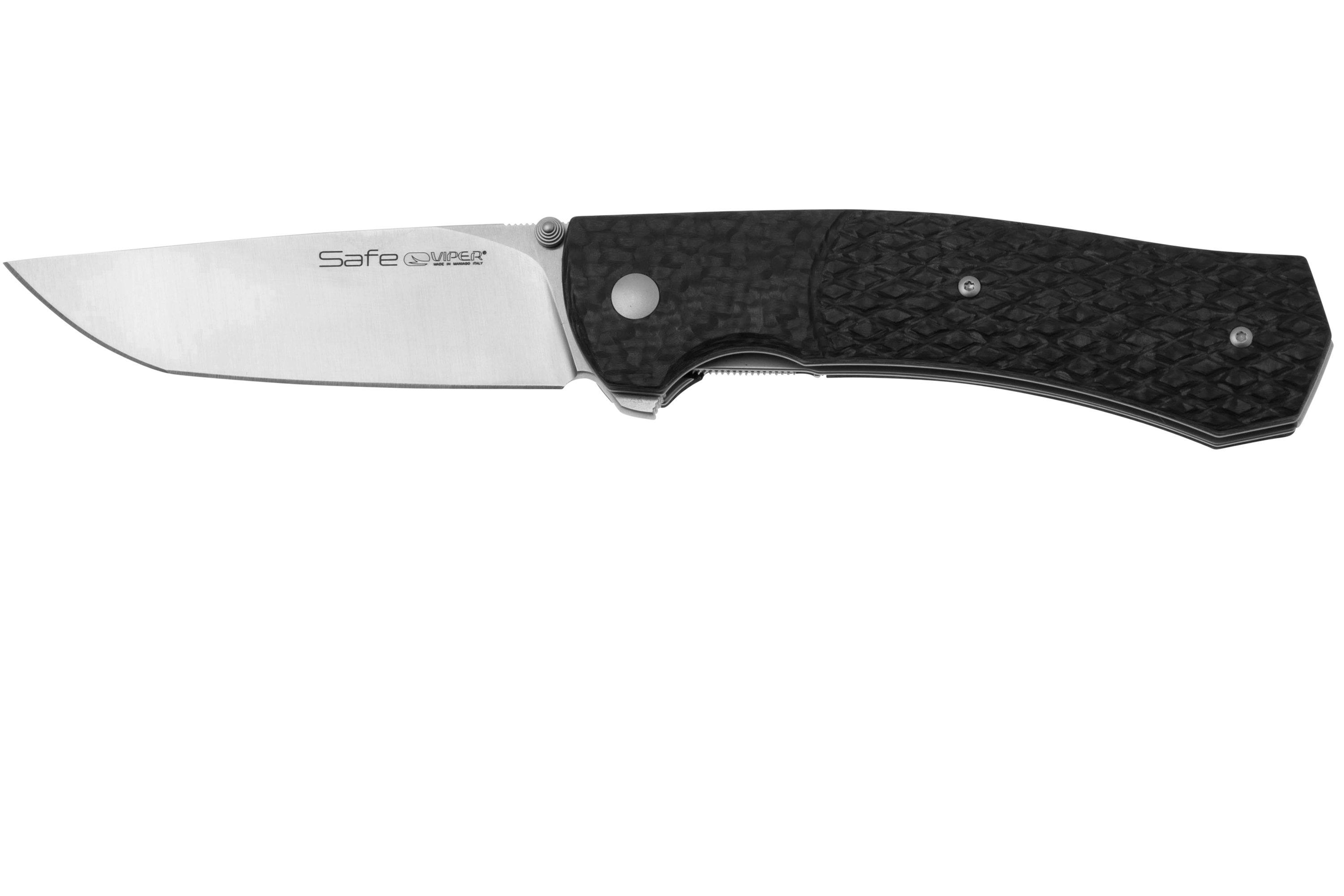 Viper Safe V6018FC3D Böhler M390, Carbon Fiber zakmes, Fabrizio ...