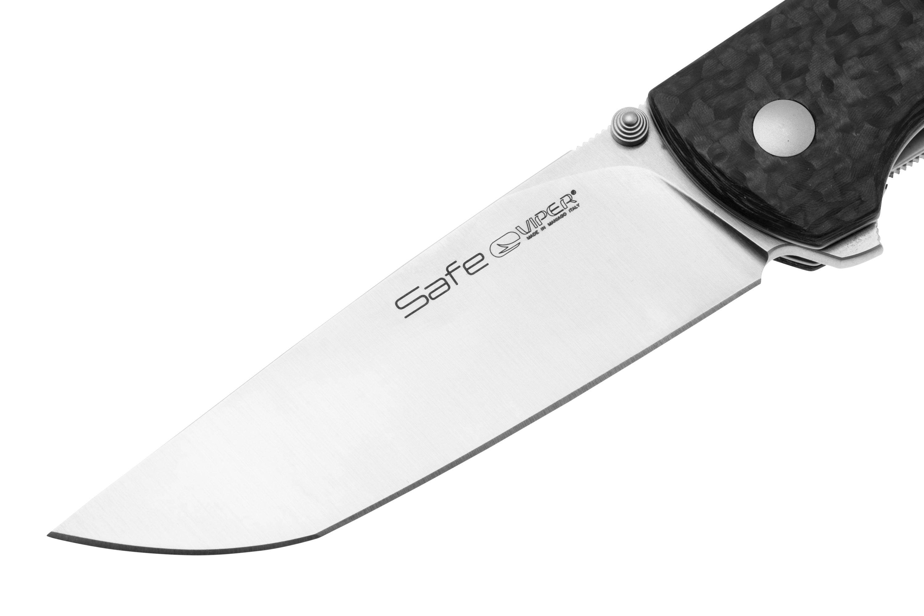 Viper Safe V6018FC3D Böhler M390, Carbon Fiber zakmes, Fabrizio ...