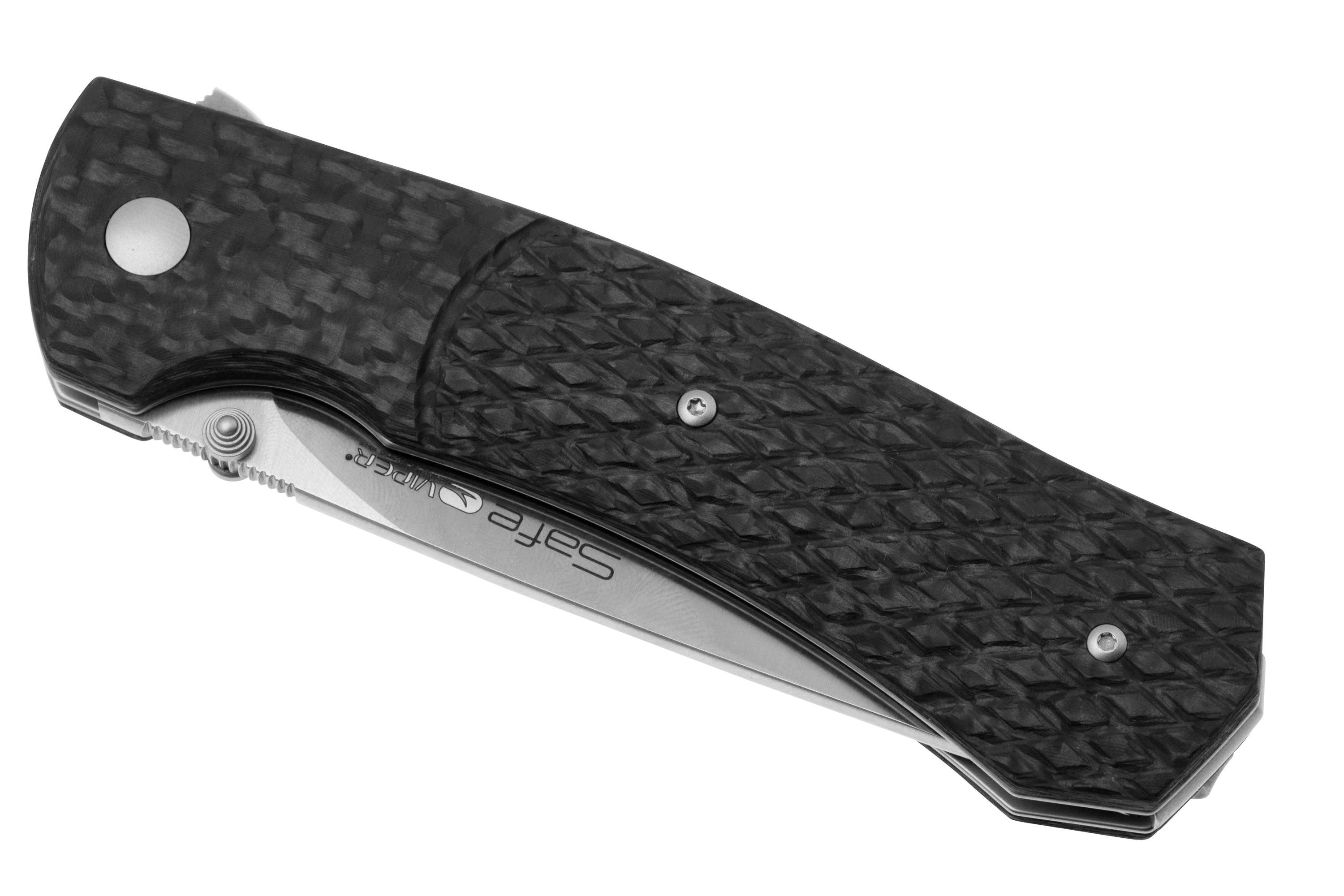 Viper Safe V6018FC3D Böhler M390, Carbon Fiber navalha, Fabrizio ...