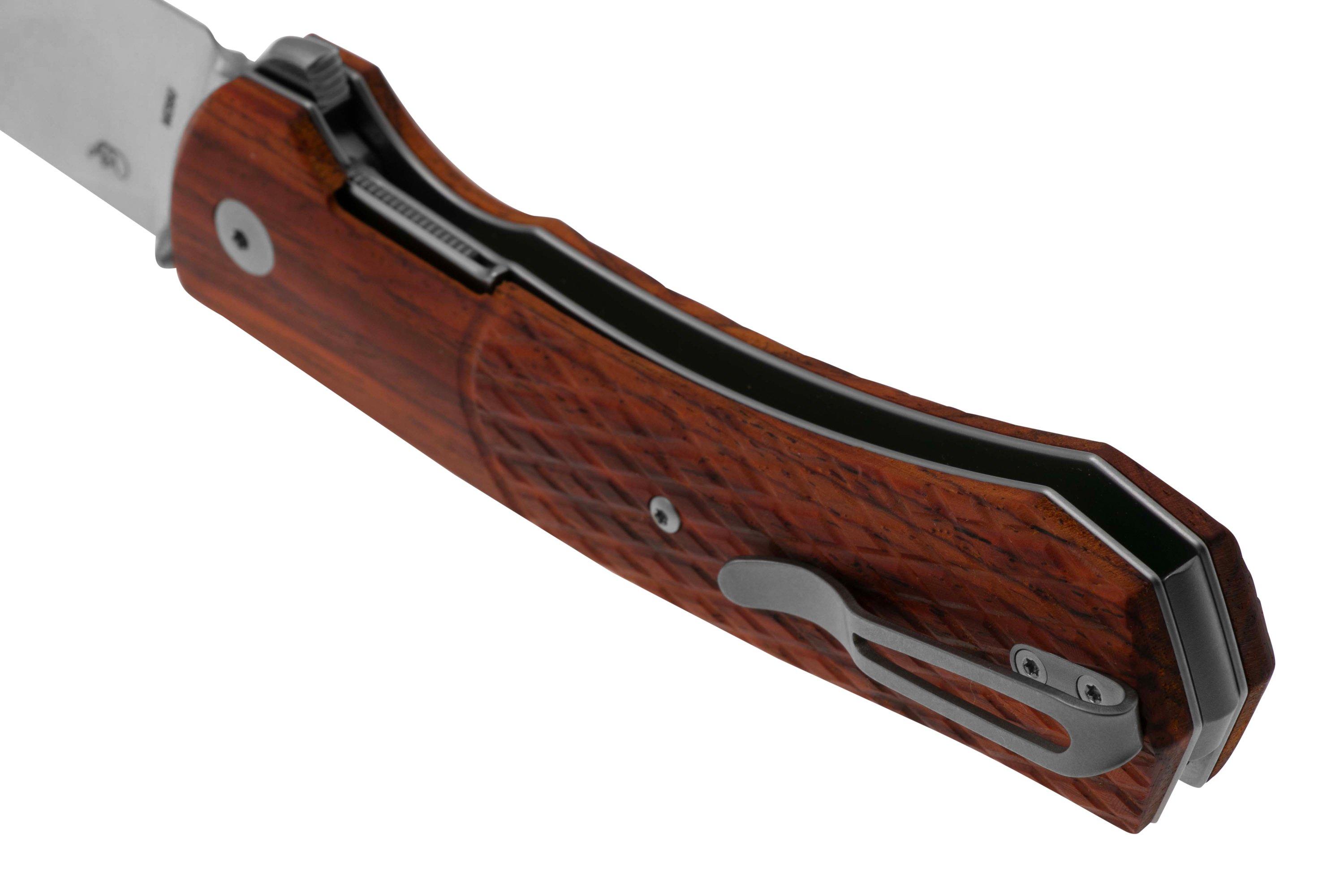 Viper Safe V6018PS3D Böhler M390, Pau Santo Wood pocket knife, Fabrizio ...