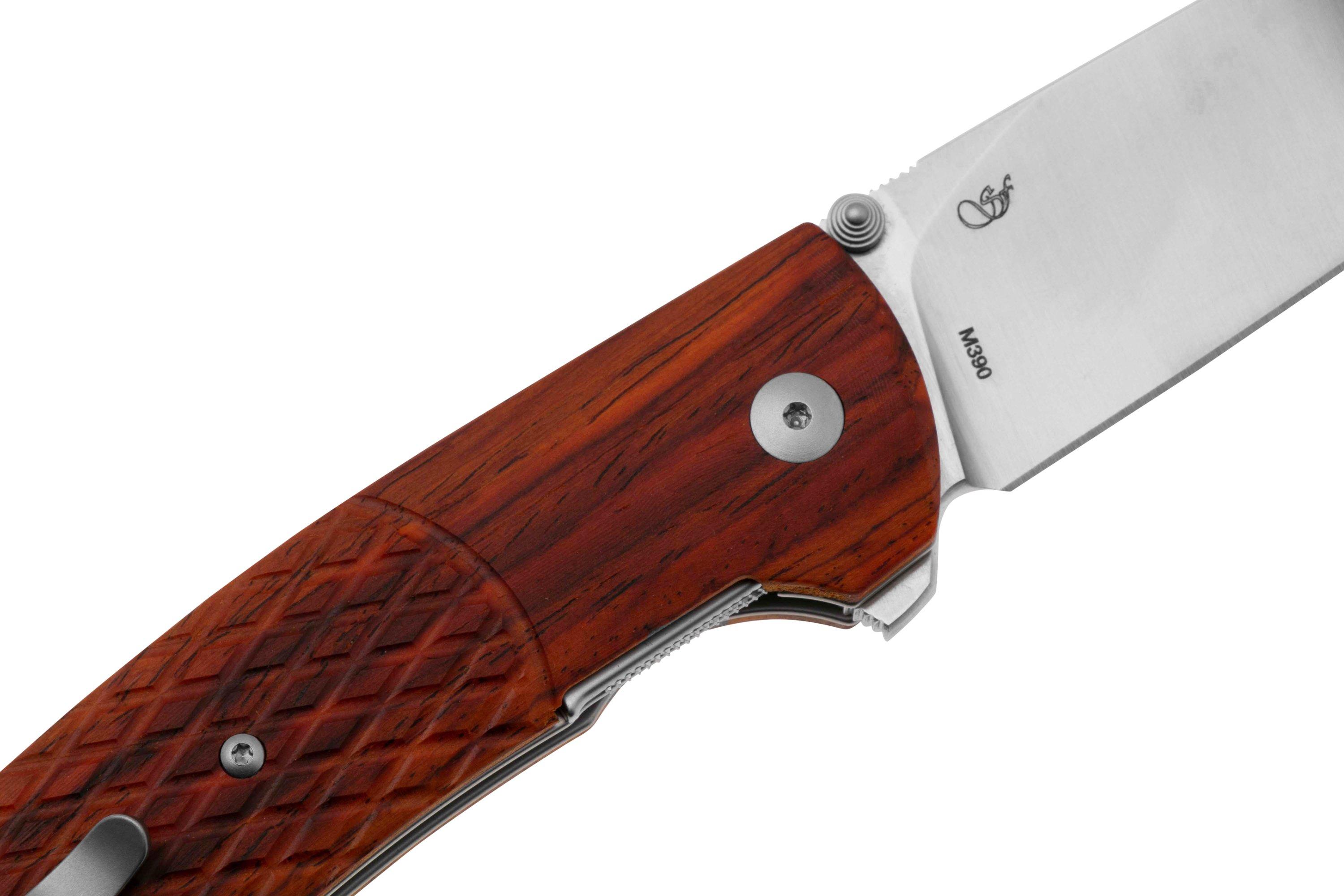 Viper Safe V6018PS3D Böhler M390, Pau Santo Wood zakmes, Fabrizio ...
