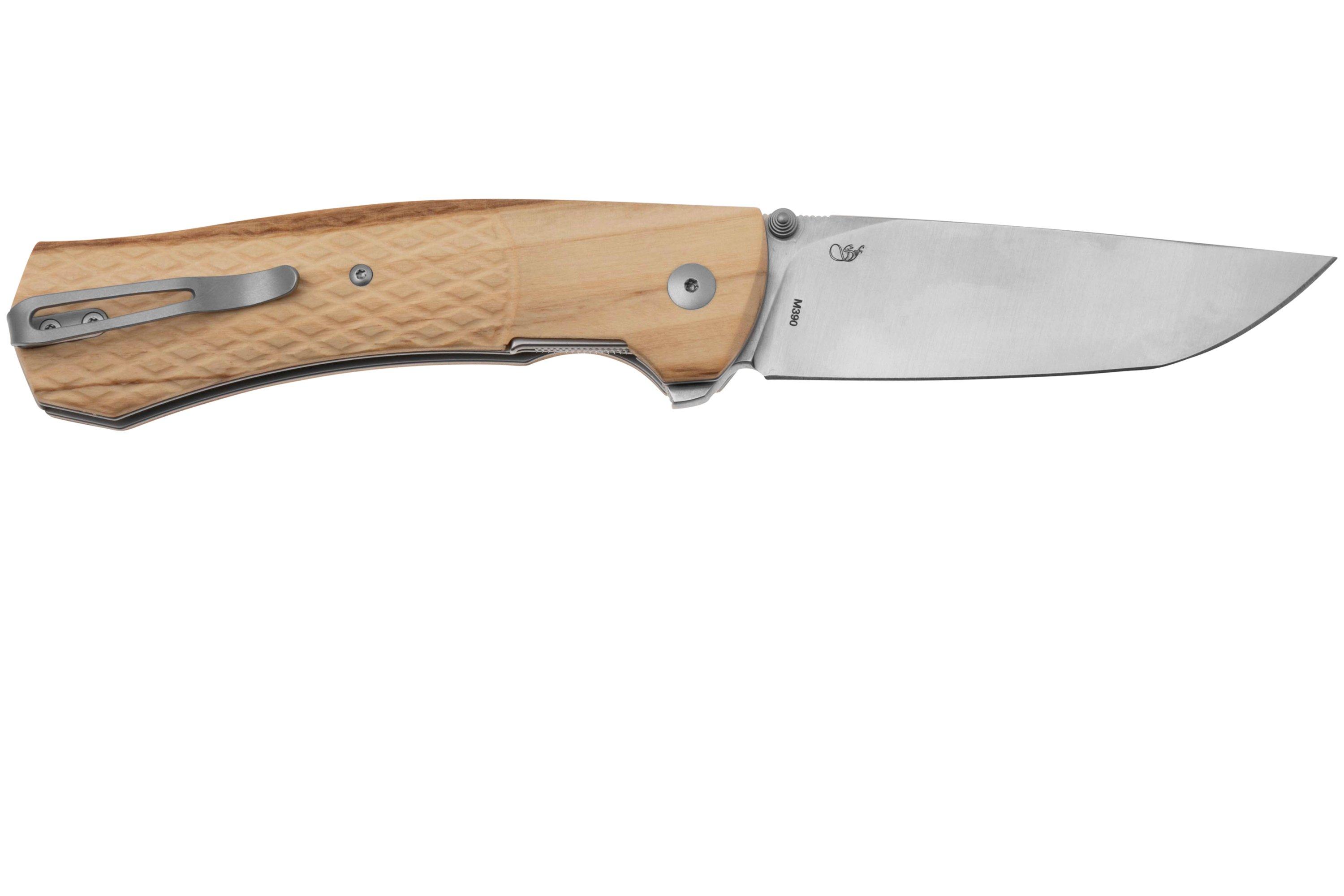 Viper Safe V6018UL3D Böhler M390, Olive Wood navaja, Fabrizio ...