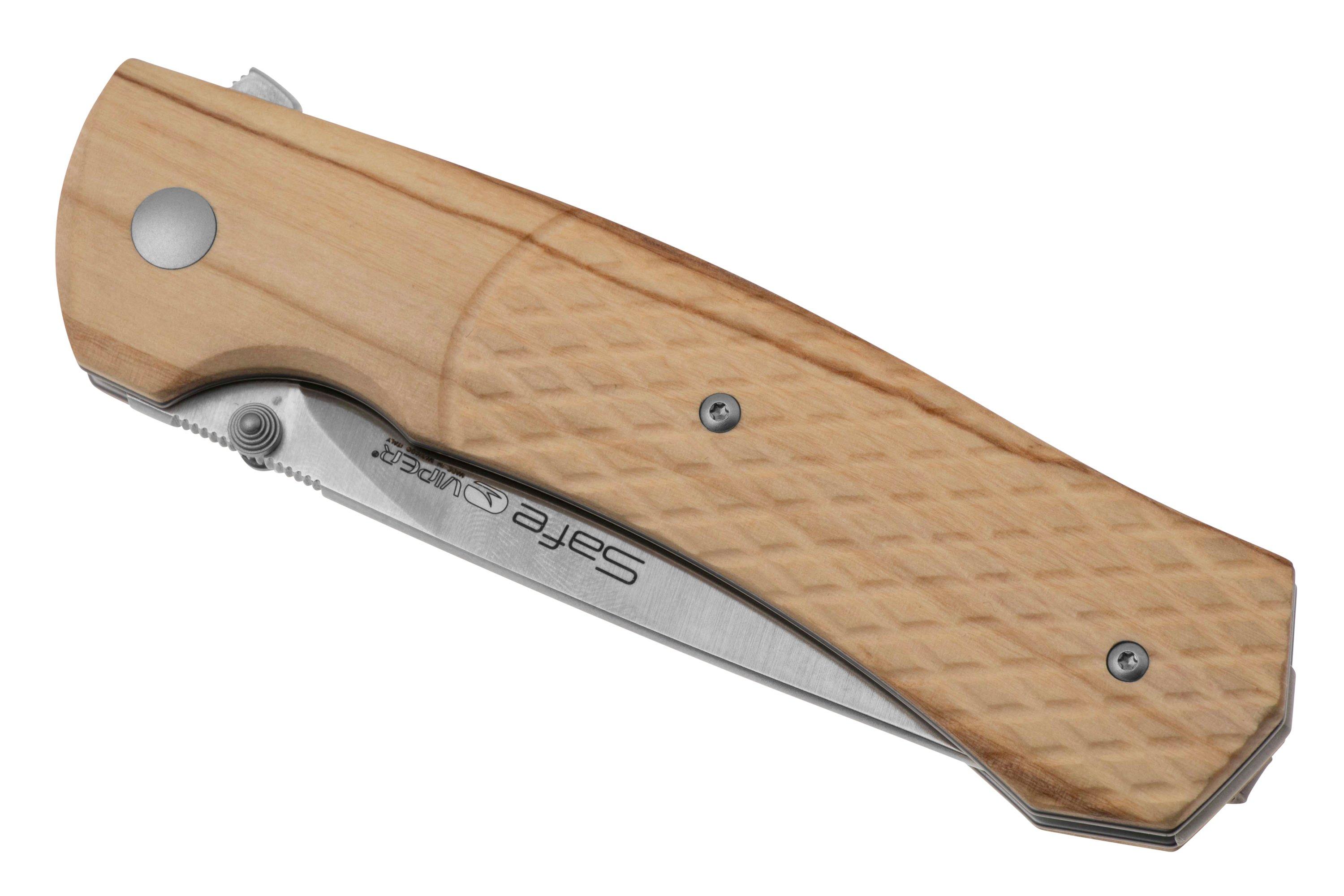Viper Safe V6018UL3D Böhler M390, Olive Wood navalha, Fabrizio ...