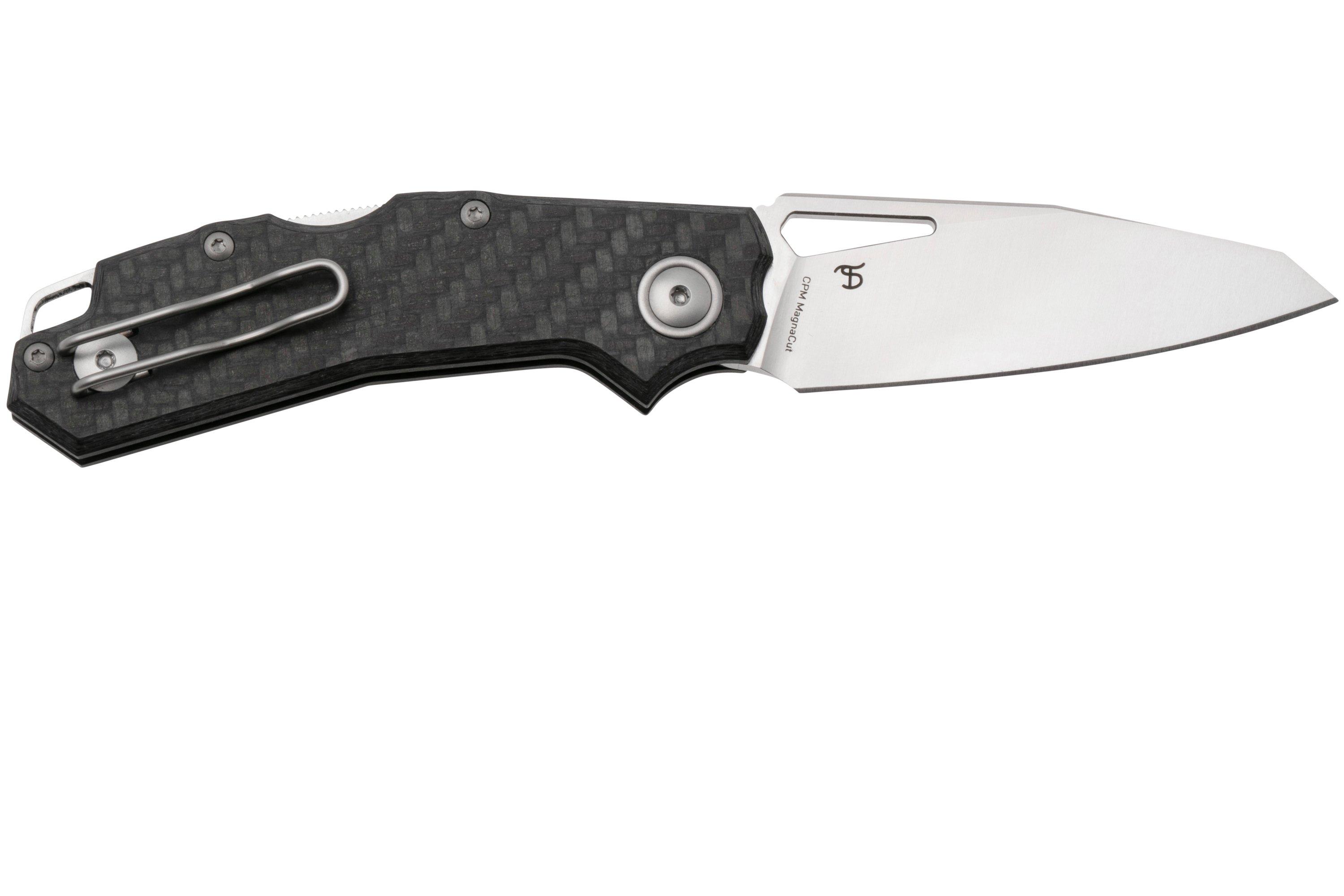 Viper Alfa V6020FC, Satin CPM MagnaCut, Grey/Black Carbon Fiber pocket ...